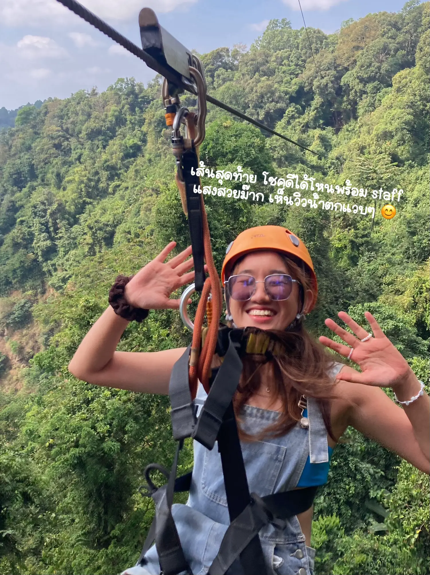 โหนziplineดูวิวน้ำตกผ่านเหวสุดลึก! 📍ลาวใต้ | แกลเลอรีที่โพสต์โดย Hai Sopida | Lemon8