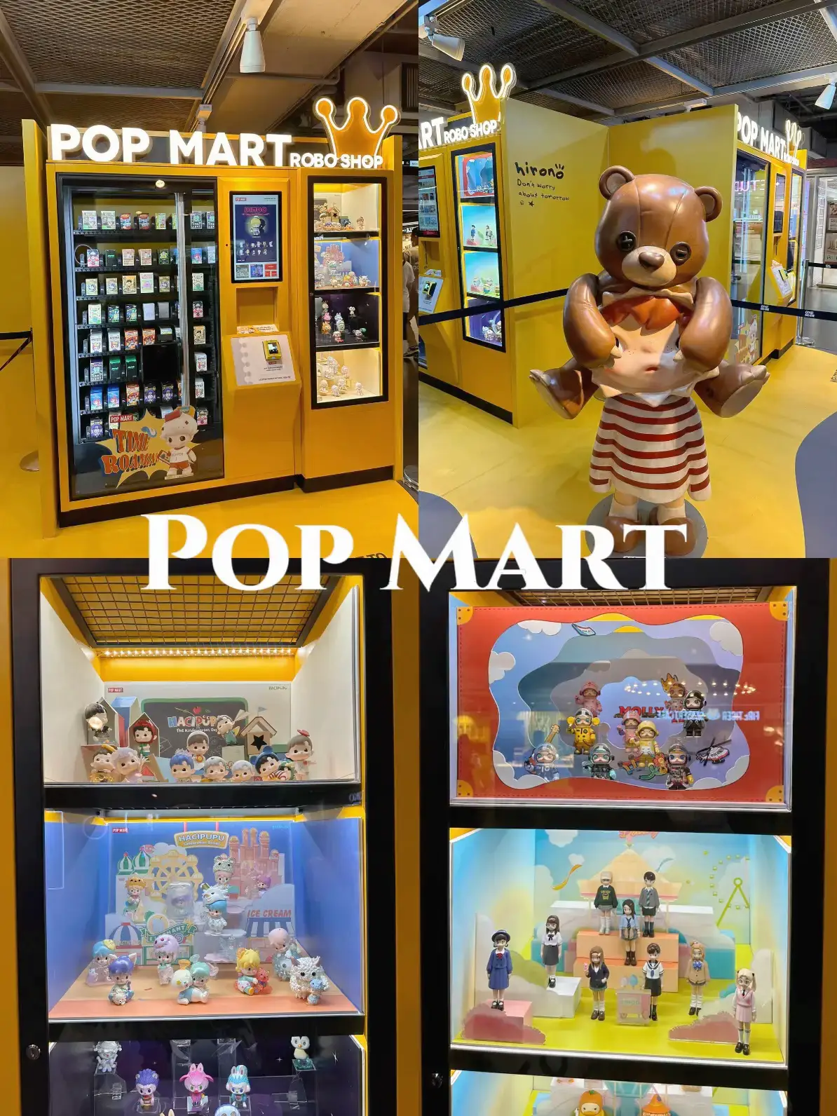Pop Mart Robo Shop | แกลเลอรีที่โพสต์โดย Girlszii | Lemon8