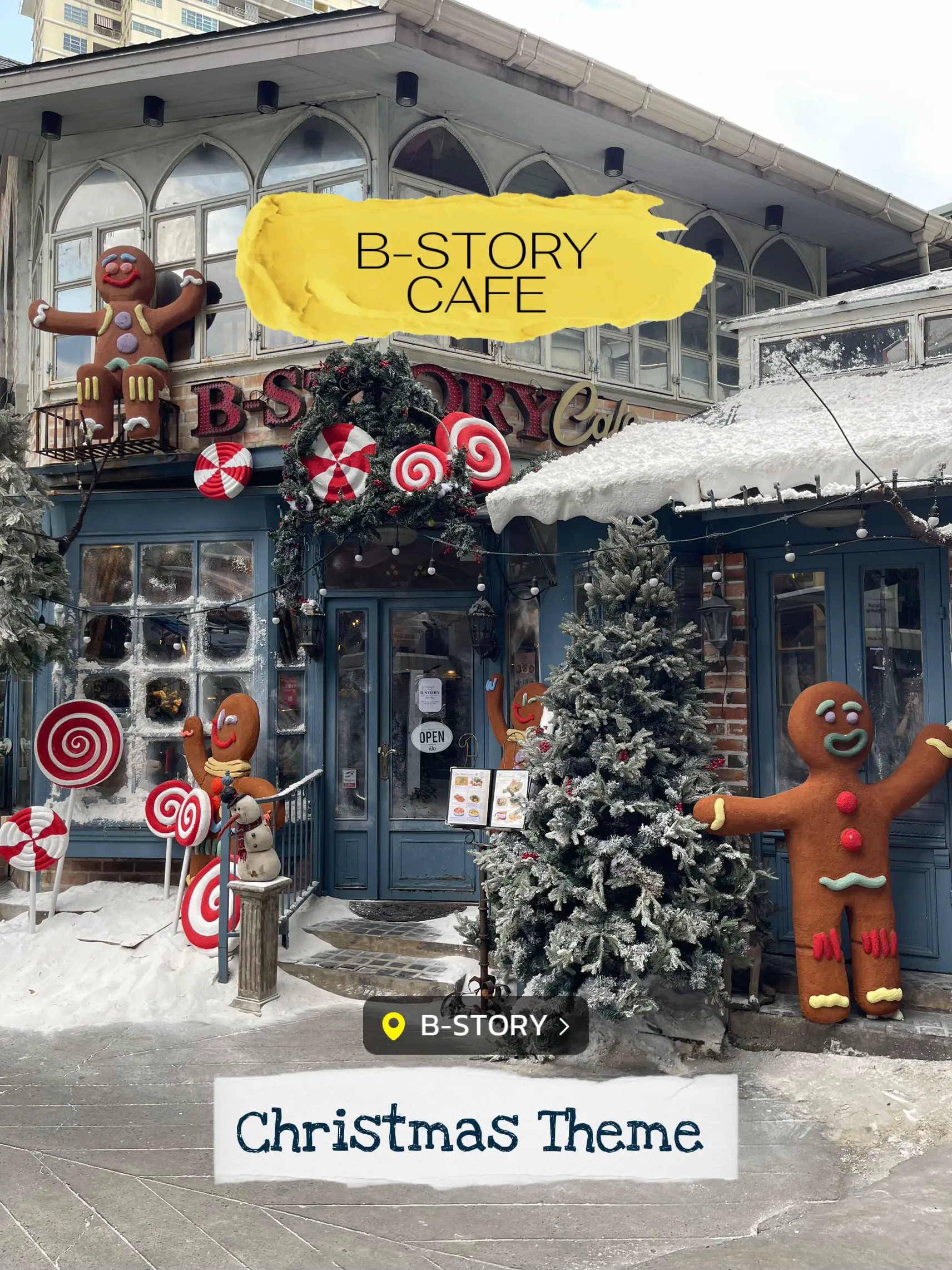 🌲 พิกัด คาเฟ่ ตีมคริสมาสต์ : B-STORY ราชเทวี | แกลเลอรีที่โพสต์โดย ...