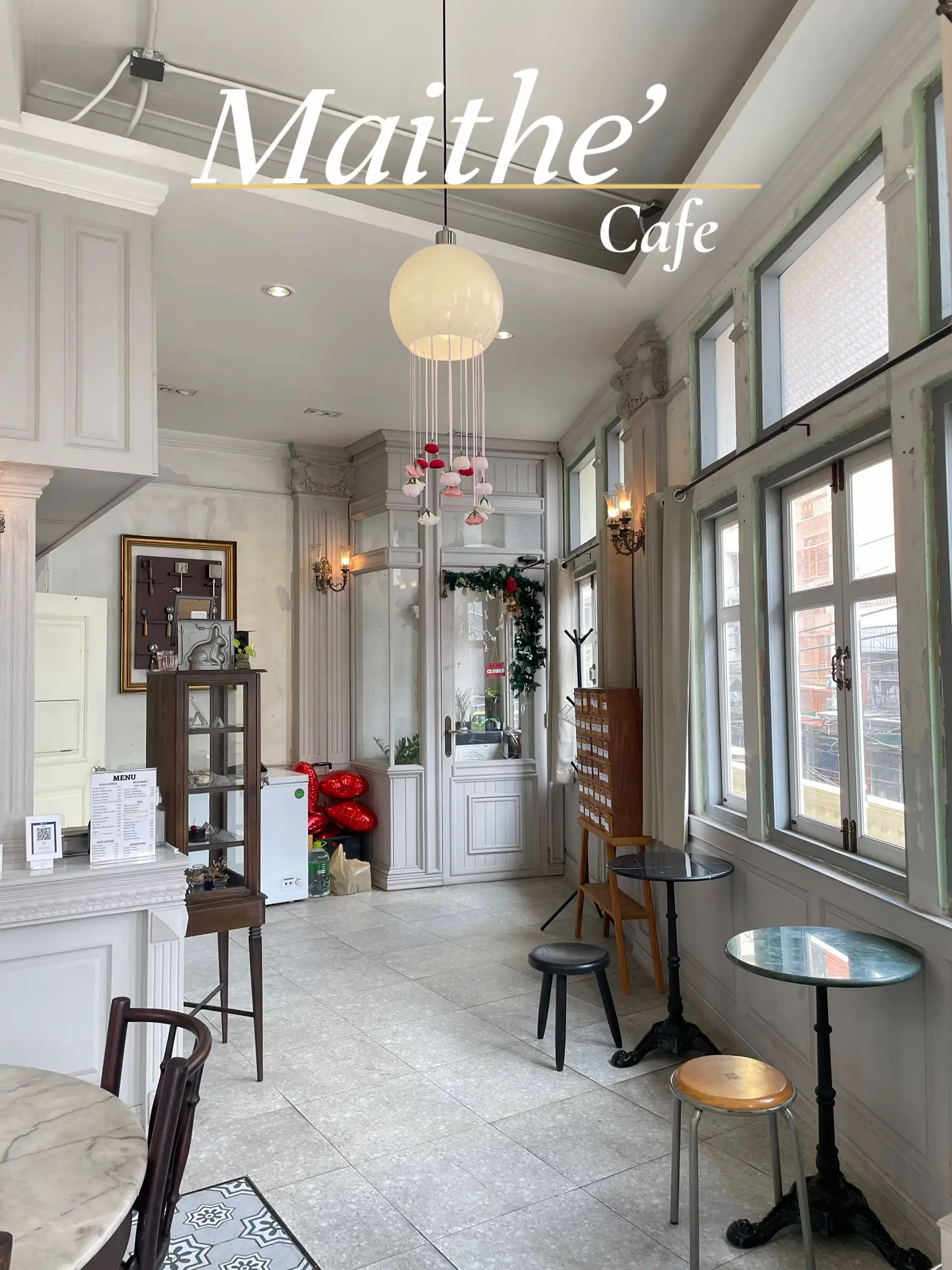 Maithe’ คาเฟ่ไม่ลับย่านหัวลำโพง🏹🥂 | แกลเลอรีที่โพสต์โดย Wiidearin | Lemon8