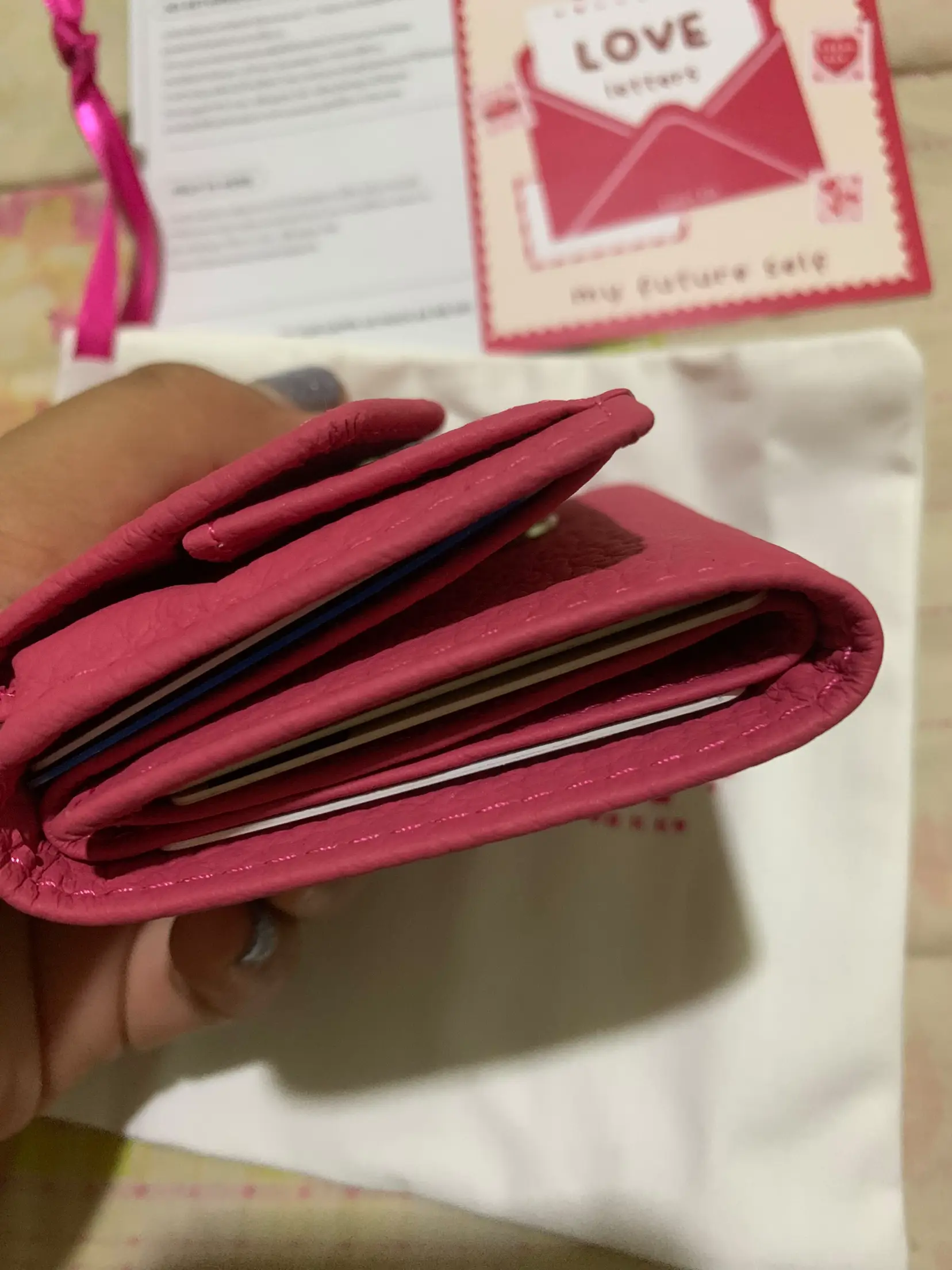 กระเป๋าตังค์ kappa Emma wallet👜♥️ | แกลเลอรีที่โพสต์โดย Namwan | Lemon8