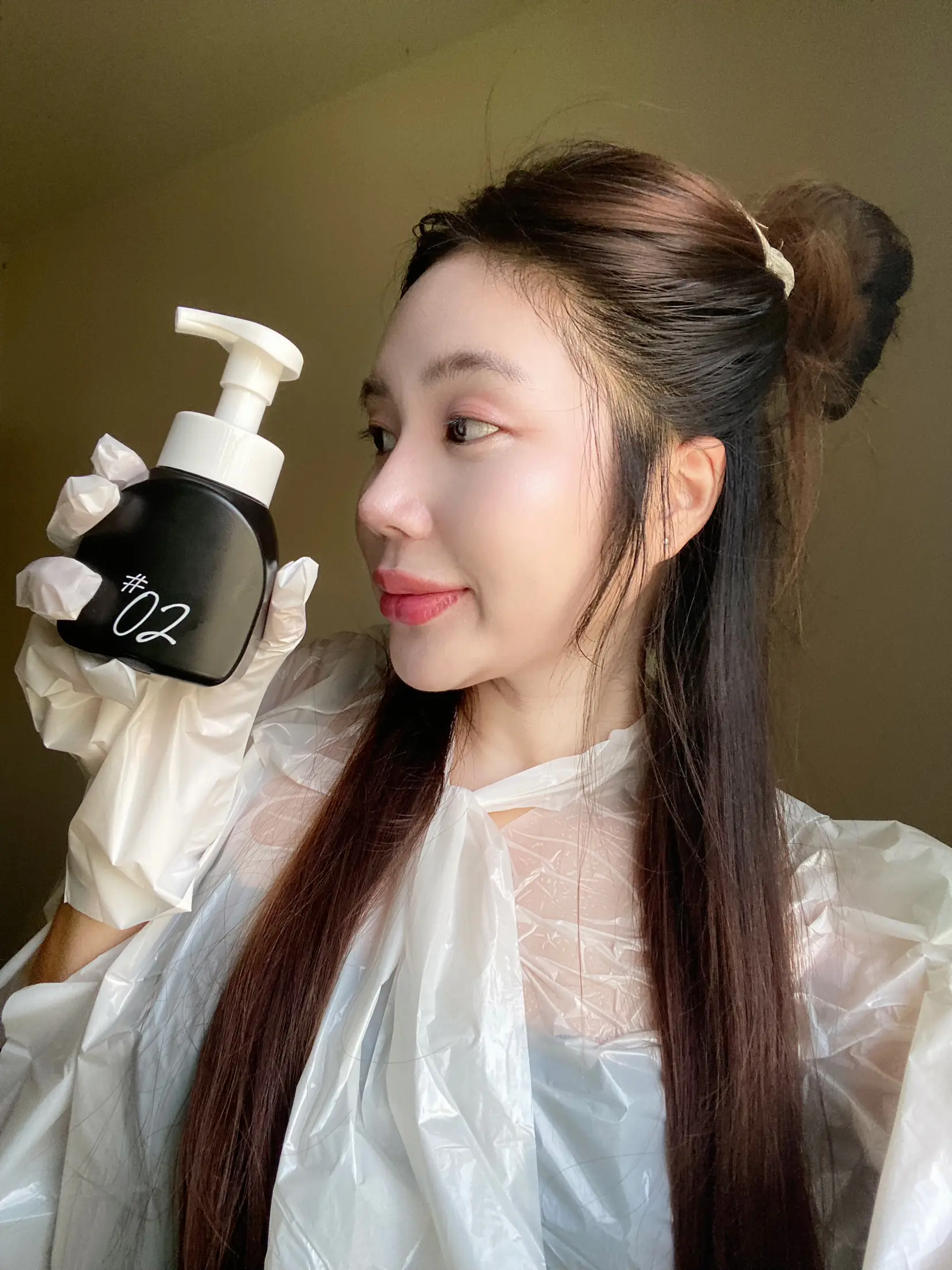 HELLO BUBBLE (6AO ASH OLIVE) | แกลเลอรีที่โพสต์โดย Ployjay | Lemon8