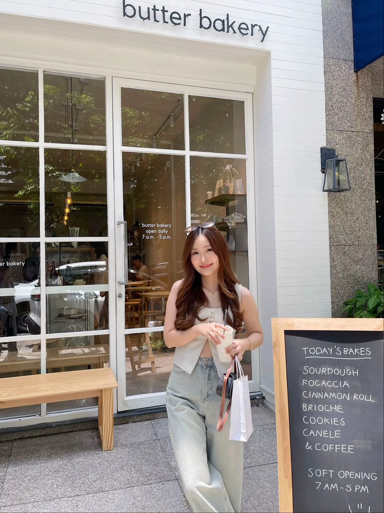 💫 Cafe Outfit : butter bakery 🍞🧈🍪 | แกลเลอรีที่โพสต์โดย Riley.apparels ...