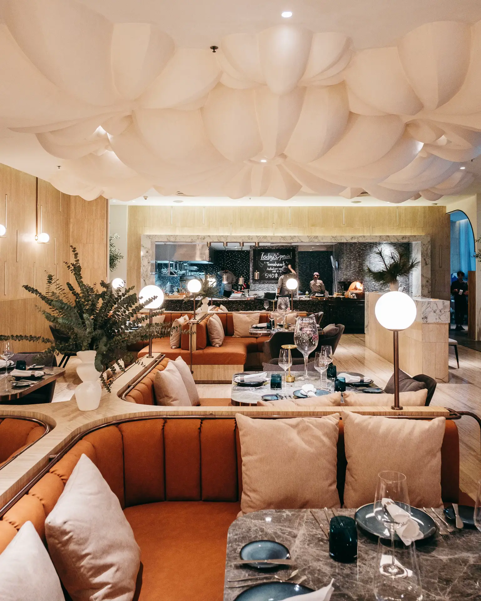 La Tavola, a famous Italian restaurant in the Renaissance Hotel ...