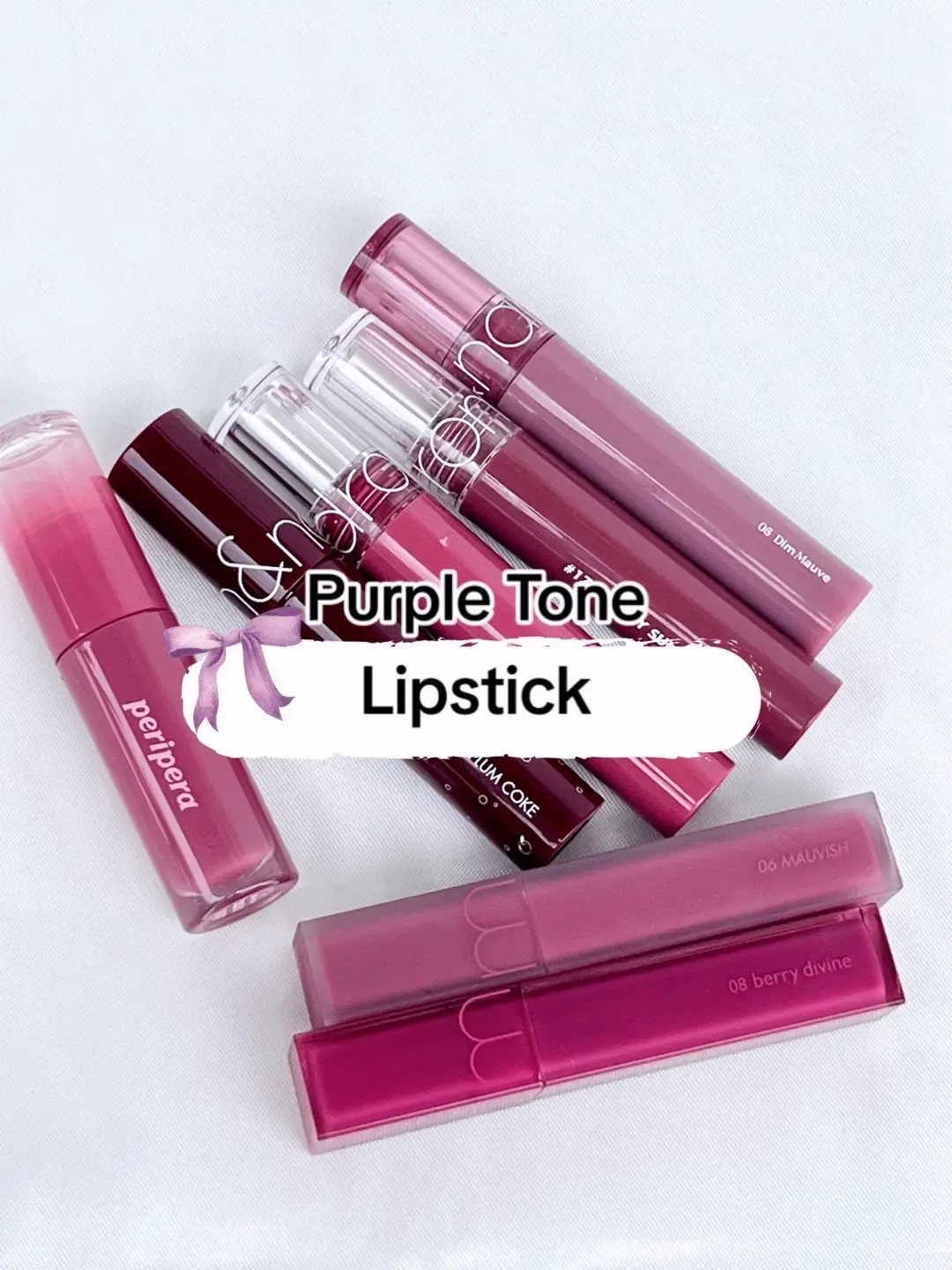 รวมลิปสติก 5 โทนสี ที่คัดมาแล้วว่าสีสวยทาง่าย!! 🎀💖🫧 | แกลเลอรีที่โพสต์ ...