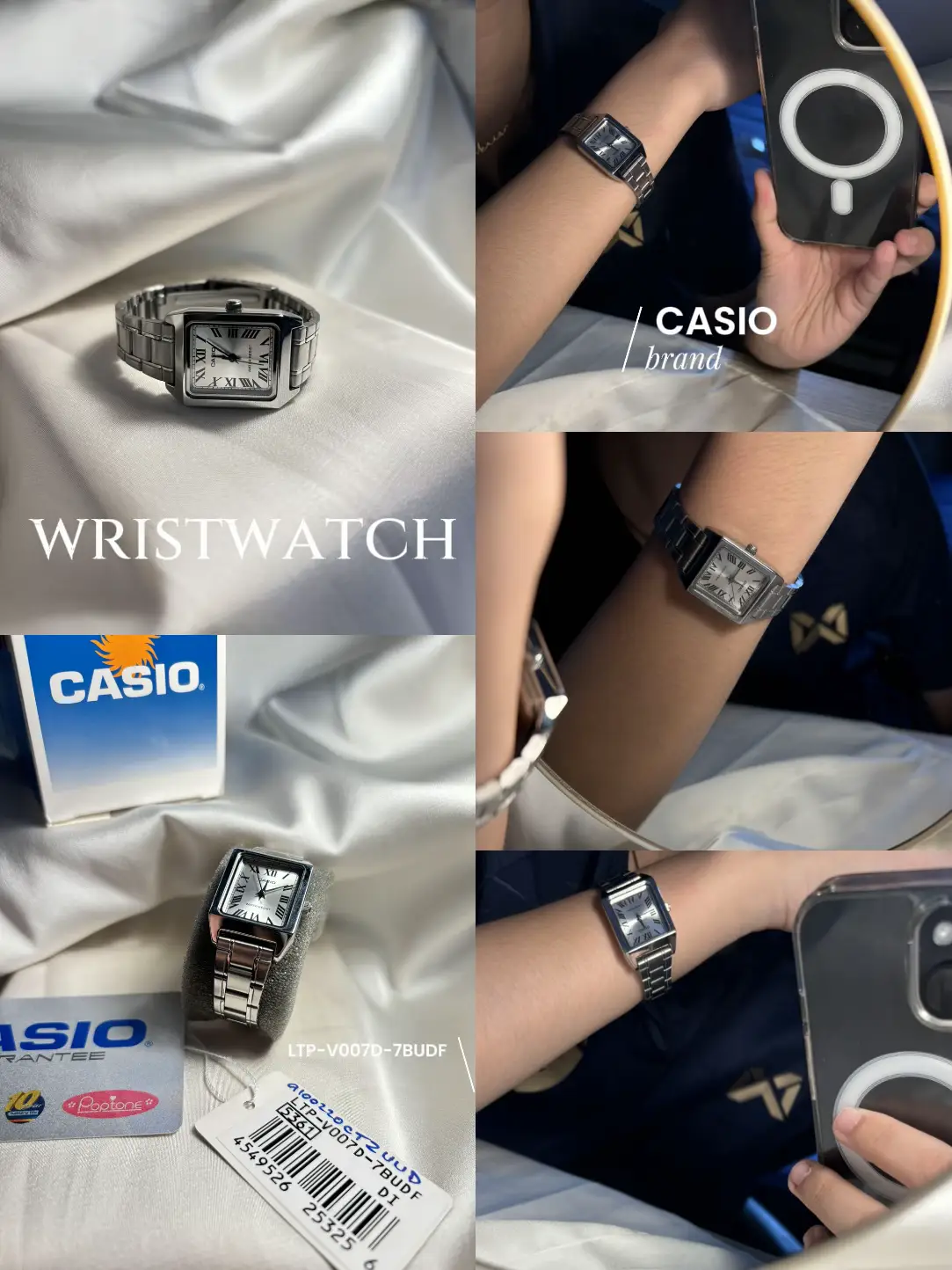 นาฬิกาข้อมือ Casio ผู้หญิง | แกลเลอรีที่โพสต์โดย คุณเมสาหาใส่🪐 | Lemon8