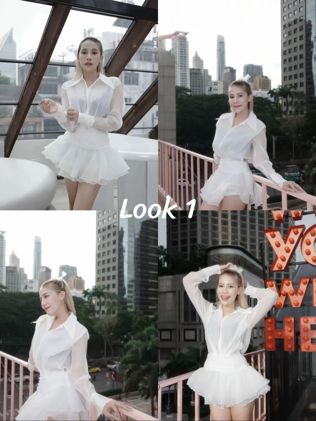 OOTD 6 Look สาวคาเฟ่เทสไอจีติดแกรม🪞 | แกลเลอรีที่โพสต์โดย Asiadairy. | Lemon8