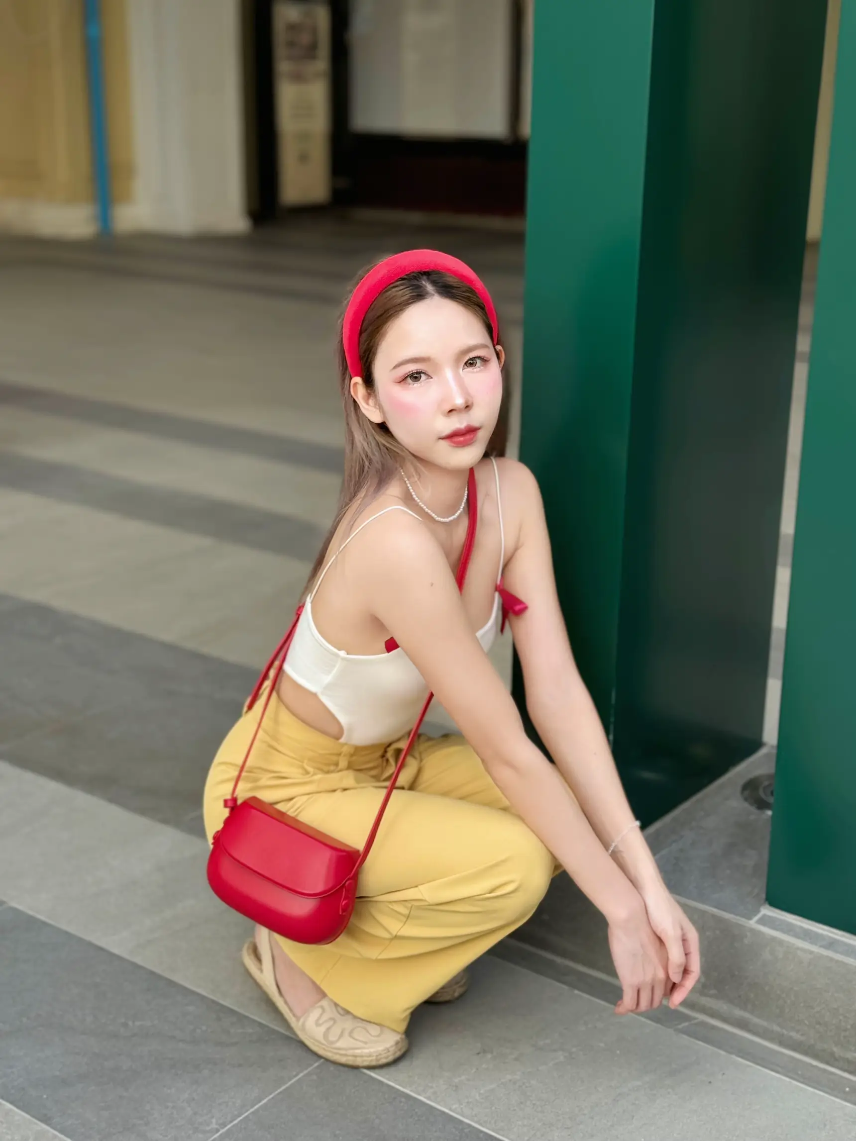 OOTD สไตล์สาว 150cm | แกลเลอรีที่โพสต์โดย yoksirinya 🐰 | Lemon8