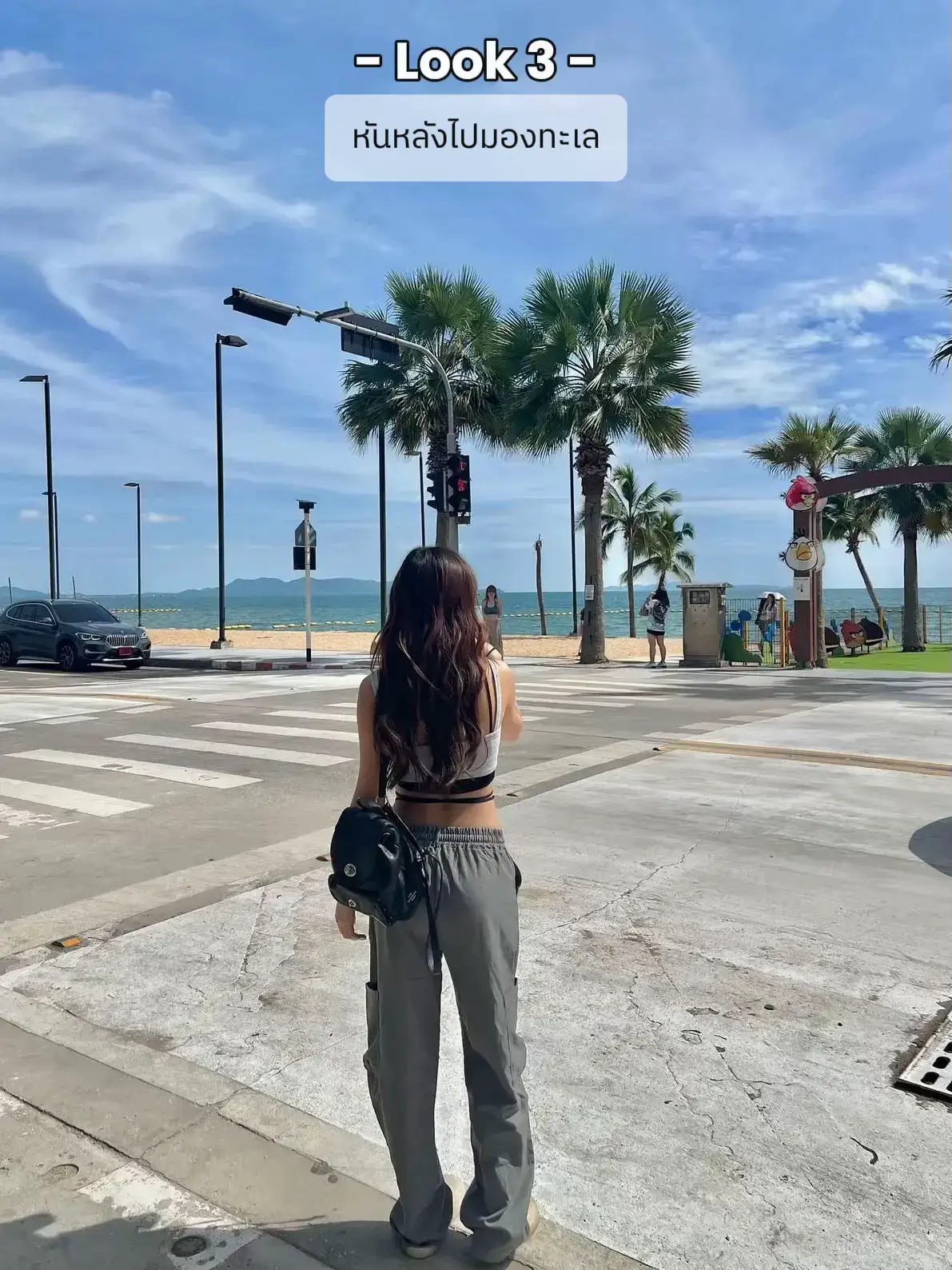 ไอเดียท่าโพสรูปเที่ยวทะเล ถ่ายยังไงให้ดูแพงเหมือนอยู่ Miami 🏝🏝 | แกลเลอรีที่โพสต์โดย Beamcdth ...
