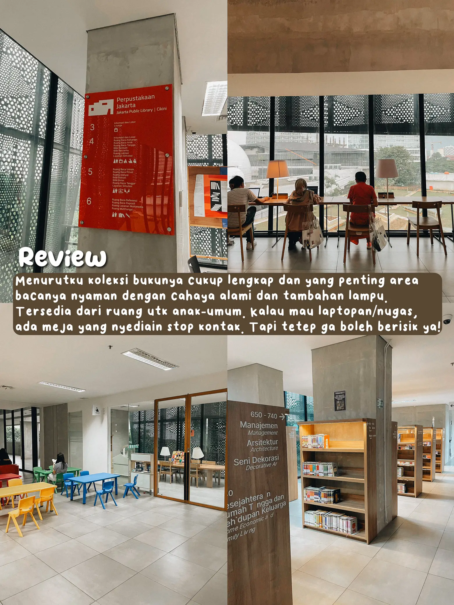 Review & Tutorial Perpustakaan Jakarta di TIM 📚 | Galeri diposting oleh ...