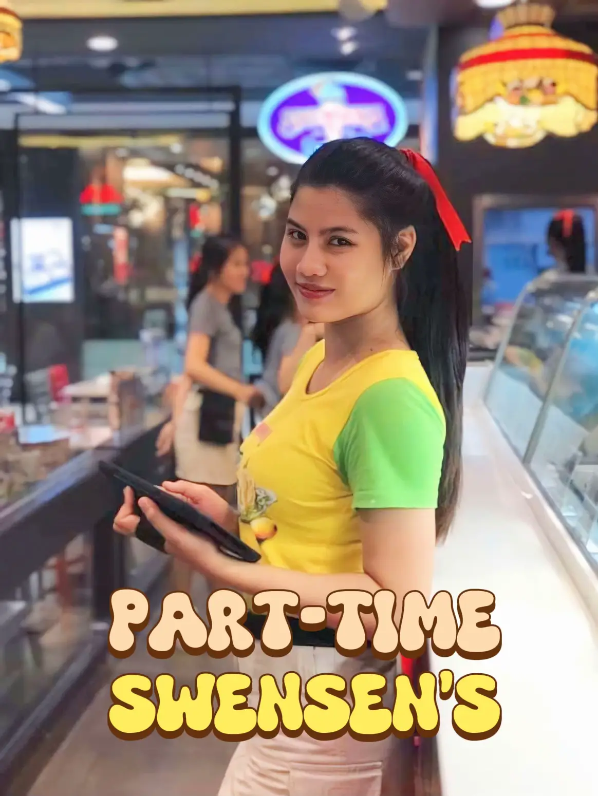 ประสบการณ์ Part-time Swensen’s | แกลเลอรีที่โพสต์โดย biitanqr | Lemon8