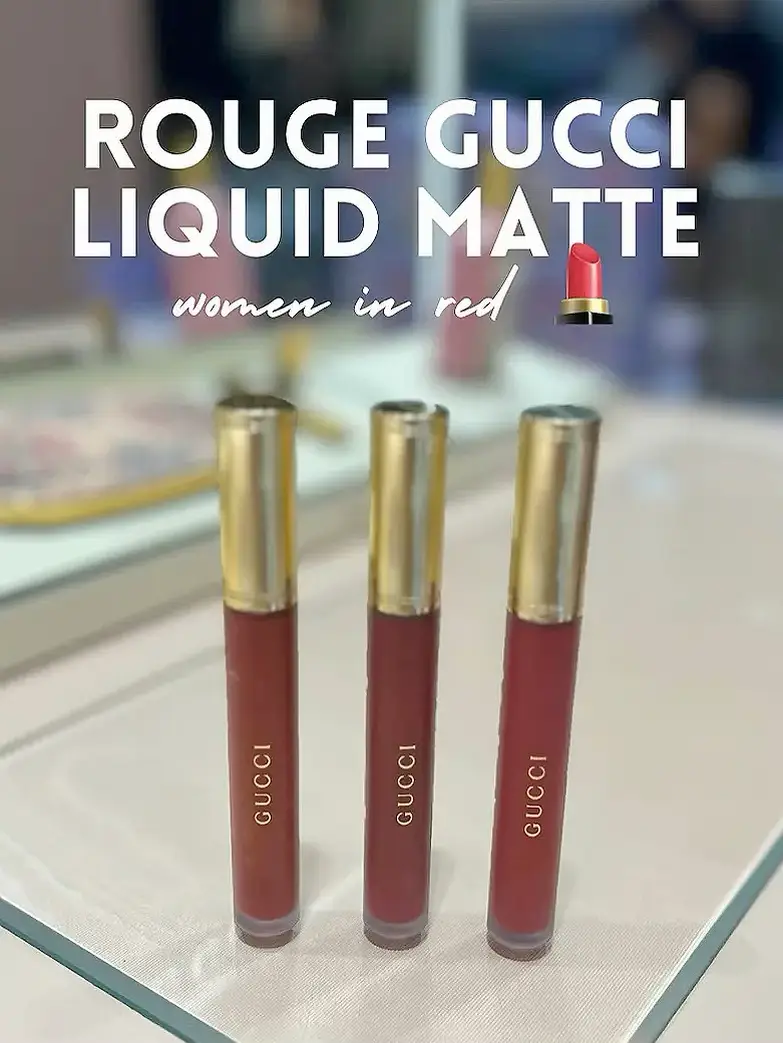 Top 3 best selling color Gucci Liquid Matte 👄 | Galeri diposting oleh ...