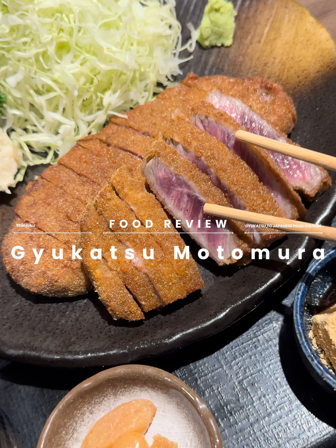 Gyukatsu Motomura (Single Katsu Motomura) | Video published by Panky ...