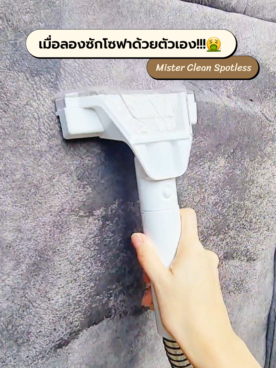 เมื่อฉันแค่ลองซักโซฟาเท่านั้นแหล่ะ🤮 | วิดีโอที่เผยแพร่โดย Gingbabe | Lemon8