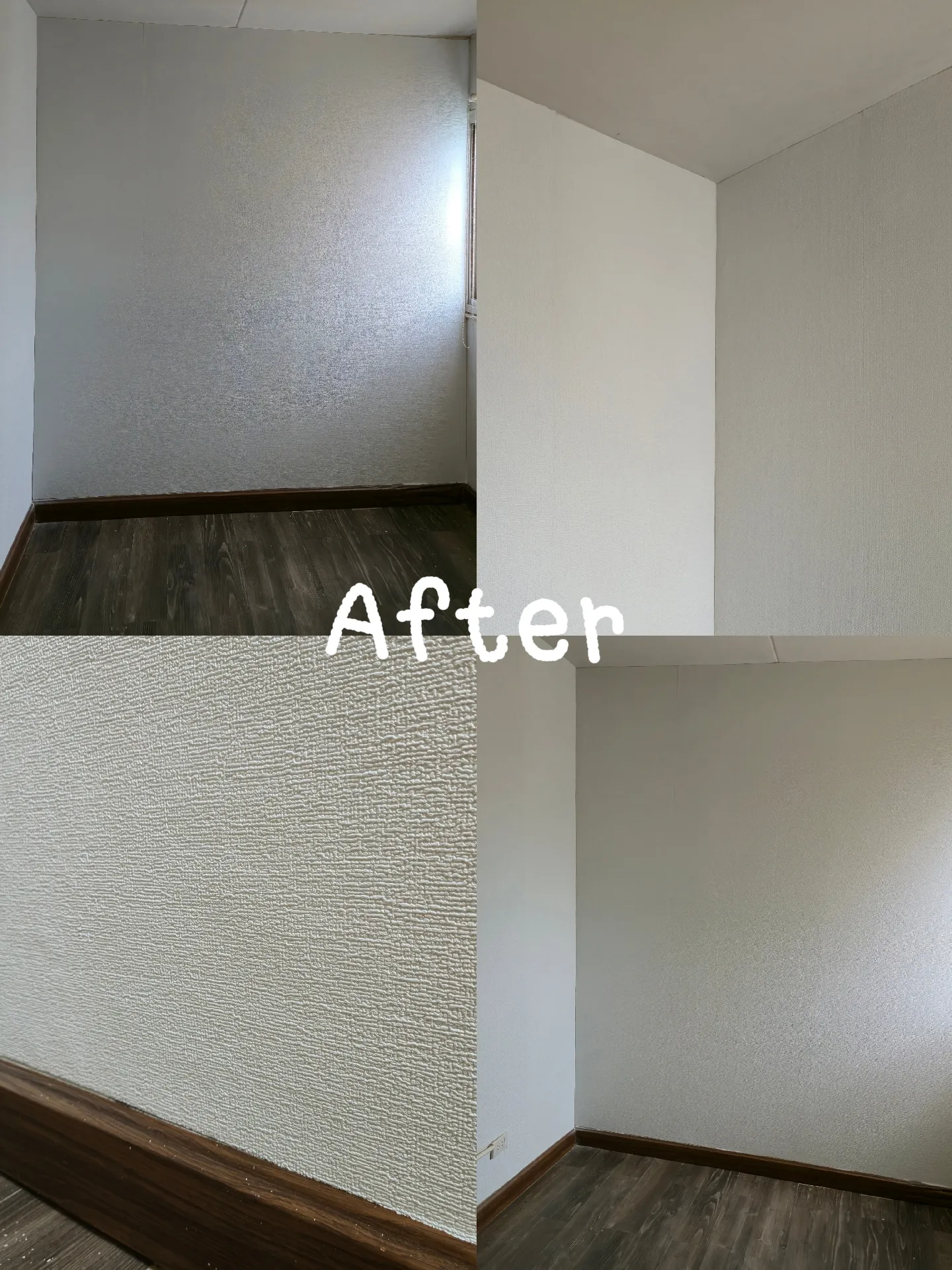 เปลี่ยนผนังพังๆ ให้ "สวยปัง " งบ400! 🏡 | แกลเลอรีที่โพสต์โดย Emmimm ️ ...