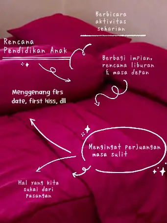 Pillow talk ngobrolin apa? | แกลเลอรีที่โพสต์โดย Rinta | Lemon8