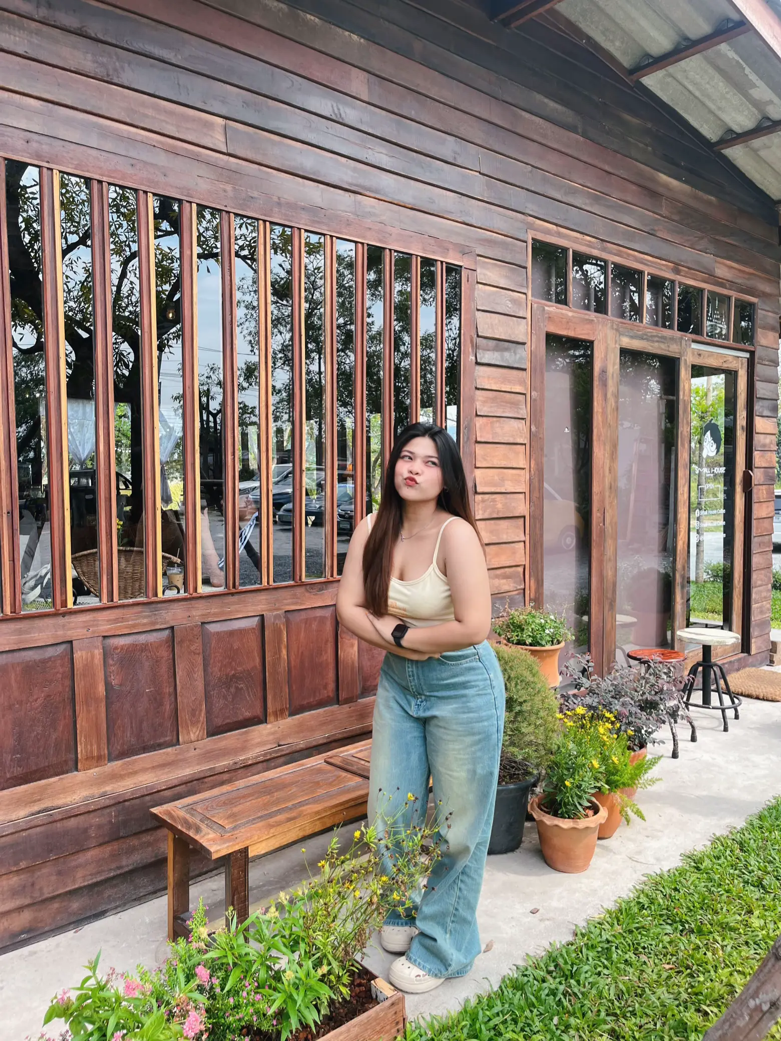 ทริคแต่งตัวสำหรับวันนี้🌟🍋🐼 | แกลเลอรีที่โพสต์โดย Looknam | Lemon8