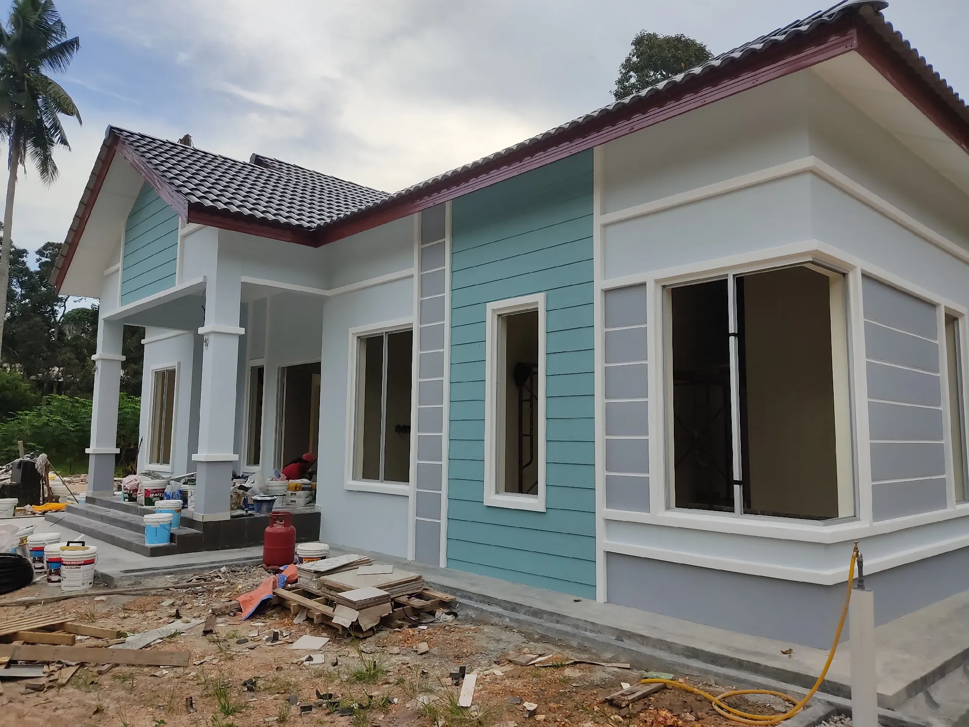 20 idea Warna Cat Dinding Luar Rumah Jotun teratas pada tahun 2024