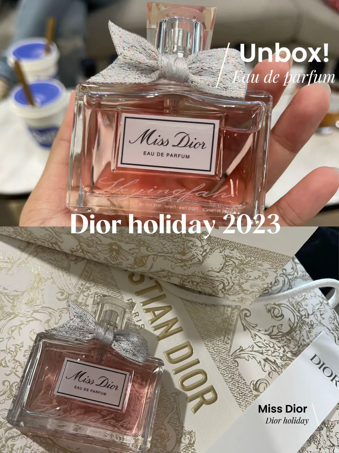 Unbox! Dior holiday collection 2023 💕🥰 ของขวัญให้แฟน | แกลเลอรีที่โพสต์ ...