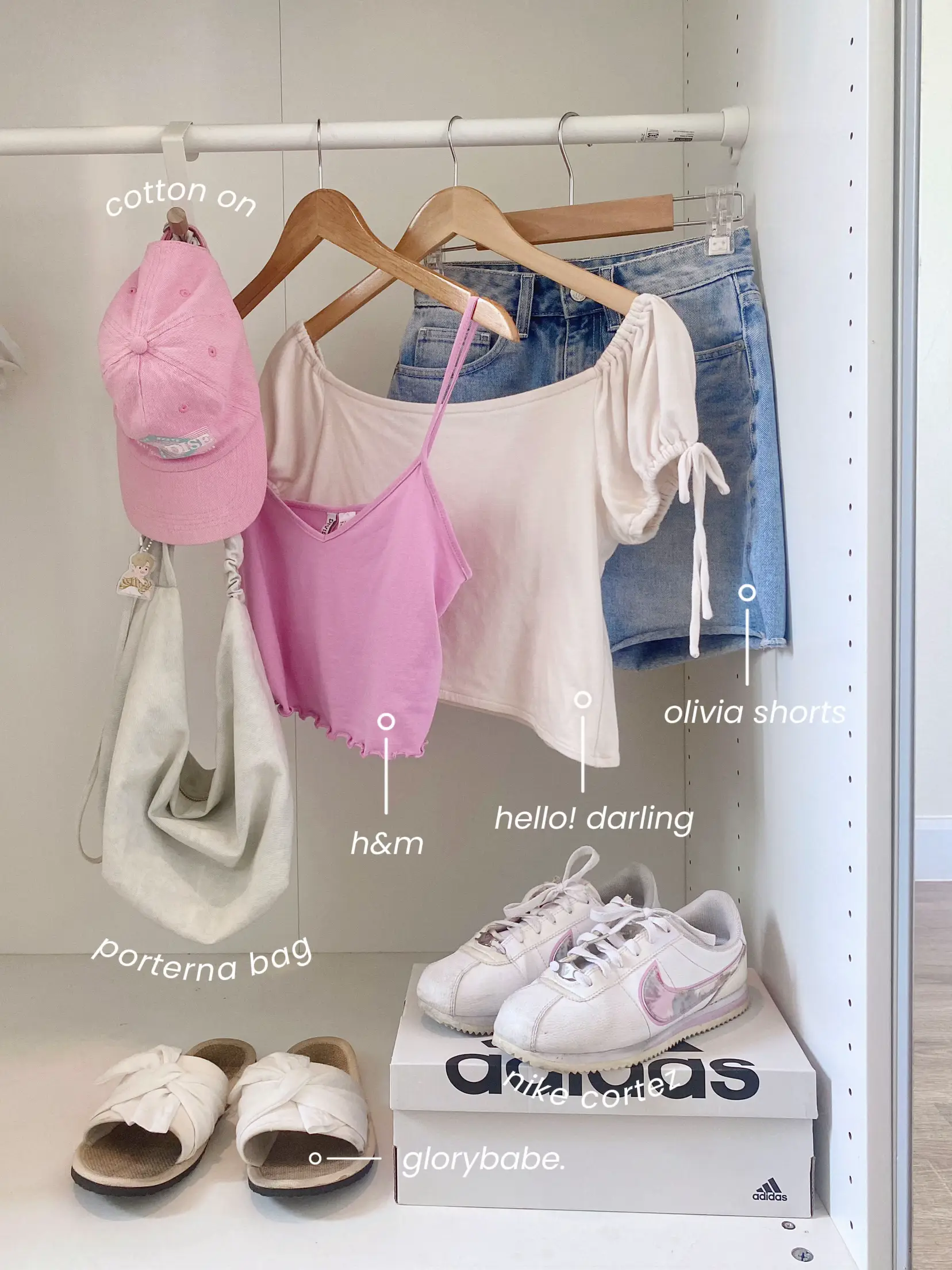 OOTD- P!NK SUMMER🏝🫧 | แกลเลอรีที่โพสต์โดย myminimoolin | Lemon8