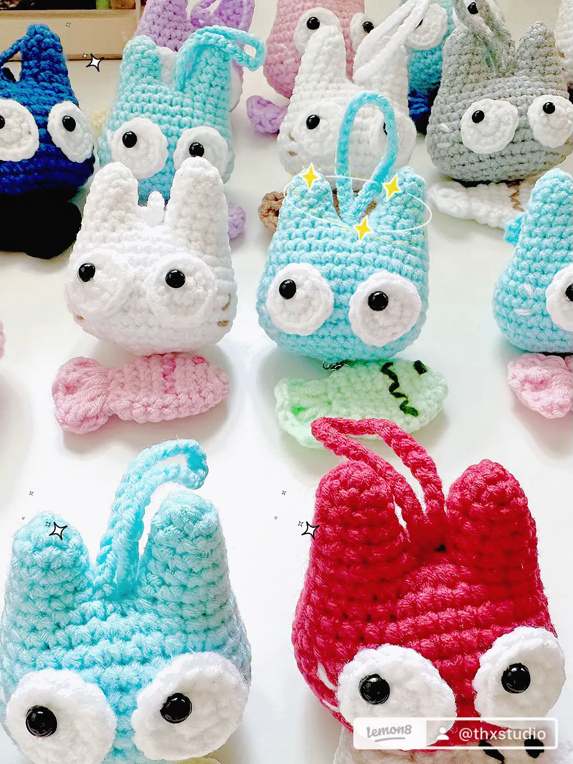 ถักน้องแถวกันค่ะ 🐈 | แกลเลอรีที่โพสต์โดย THX.Studio | Lemon8