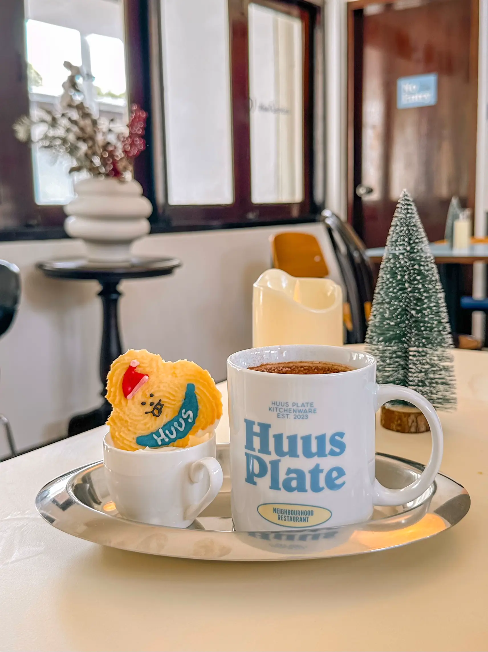 Huus Plate @Sukhumvit 60 ในธีมคริสต์มาส 🎄🍒 | แกลเลอรีที่โพสต์โดย Dewy 🧸 ...