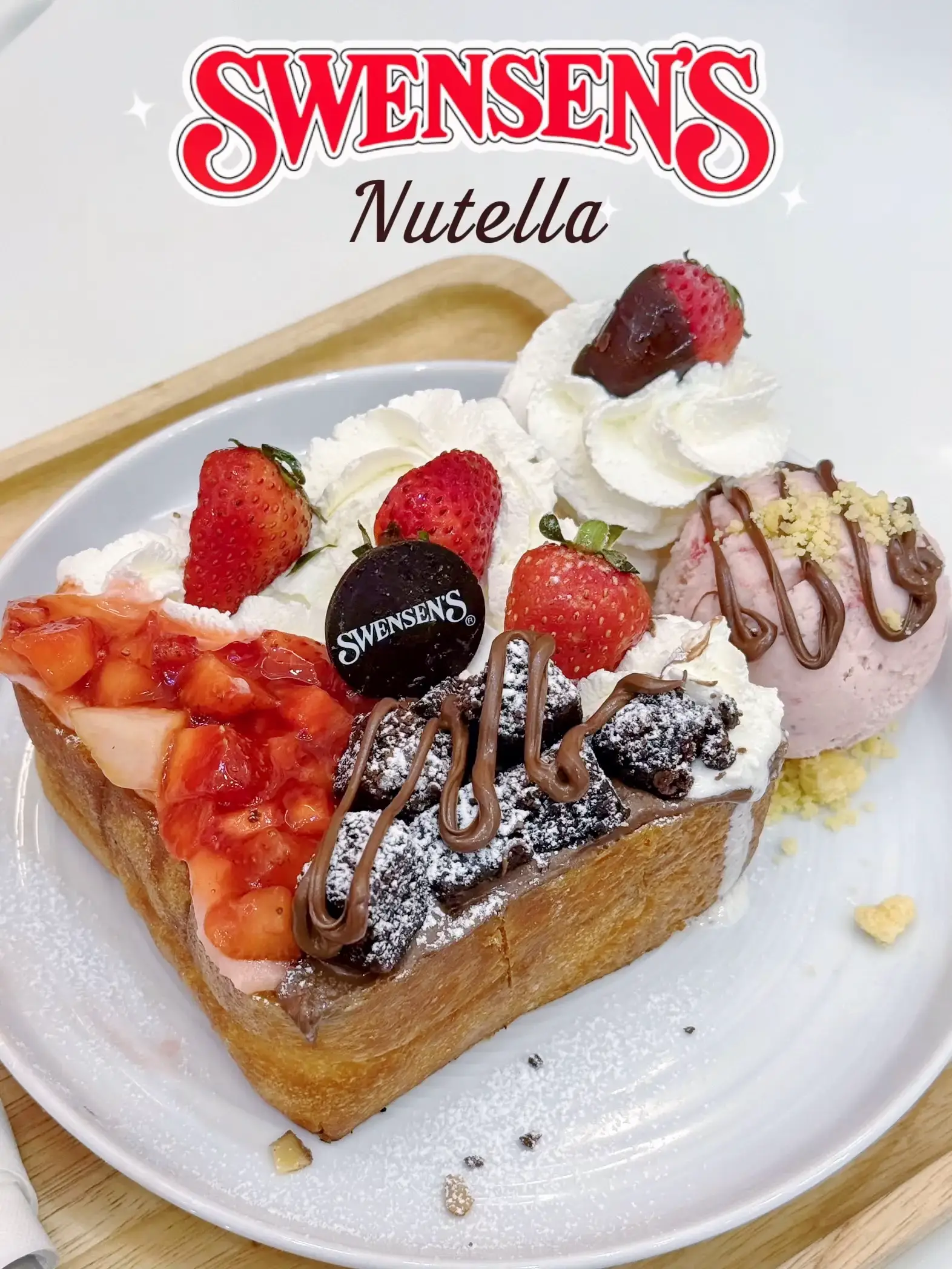 สายโทสต์ห้ามพลาด! เมนูใหม่ Swensens พาหวานใจไปกินด่วน! 🍓 | แกลเลอรีที่ ...