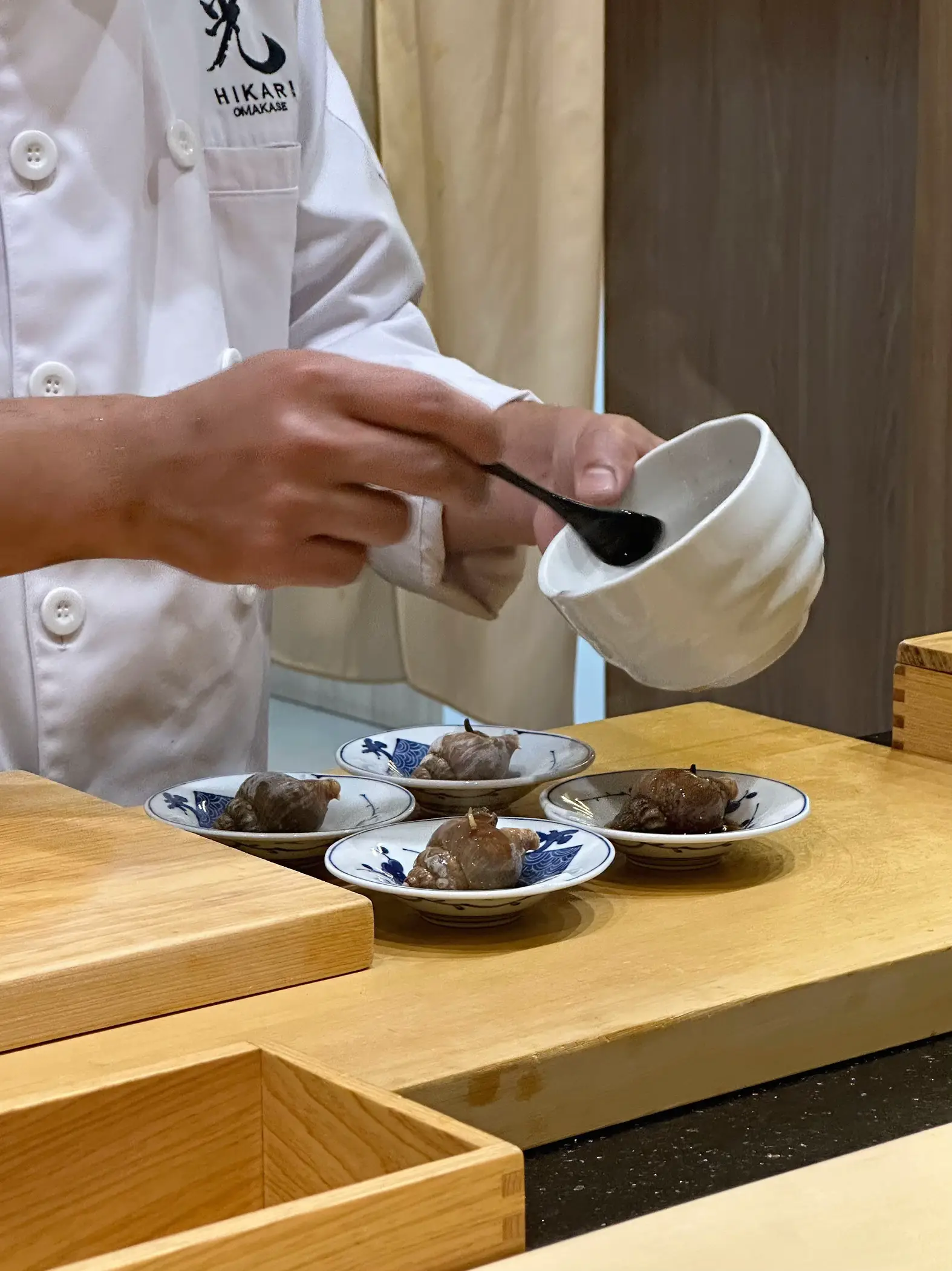 hikari omakase เอาอะไรมาไม่คุ้ม โอมากาเสะ10คอร์ส 950++ | แกลเลอรีที่ ...