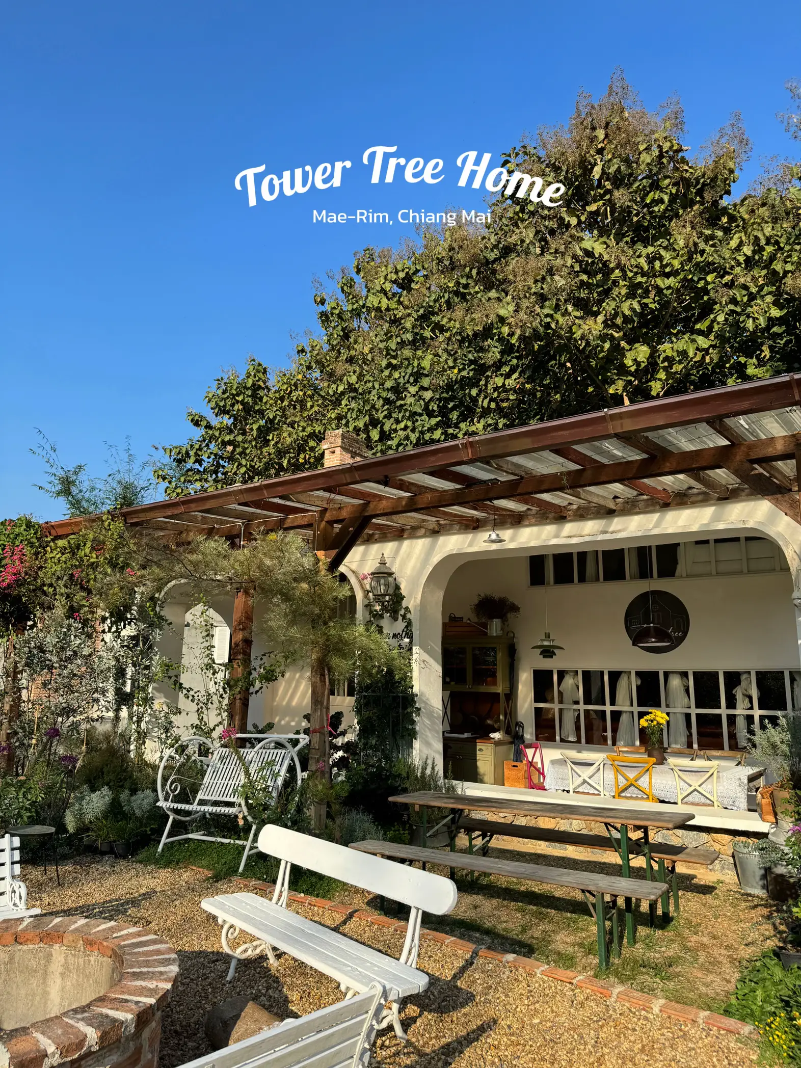 Tower Tree แม่ริม, เชียงใหม่ 🪵 ที่พักสไตล์บ้านสวนอังกฤษ 🥀🕰️🌲 | แกลเลอรี ...