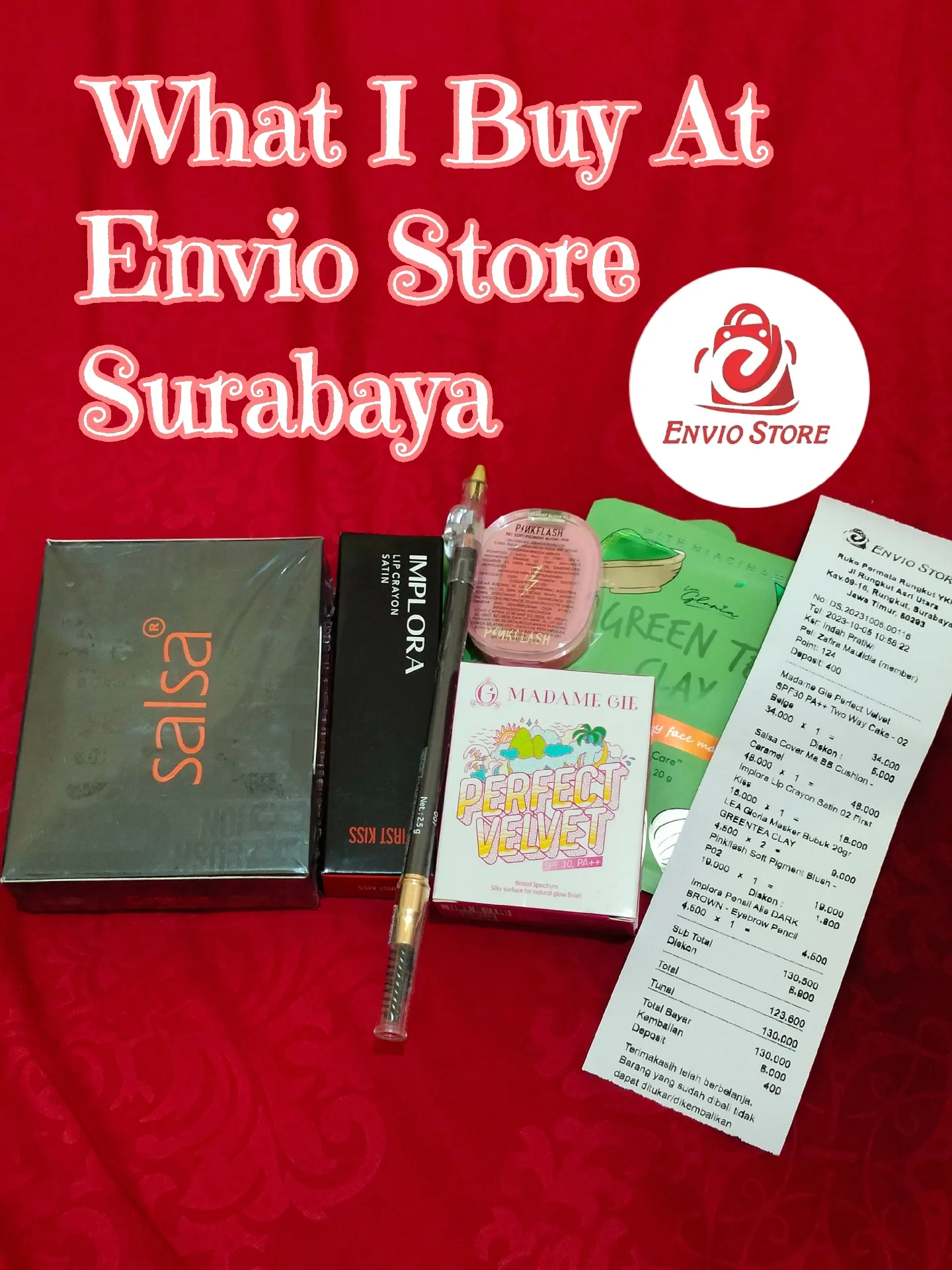 Belanja di Envio Store Surabaya, Total 100k-an!!! | Galeri disiarkan ...