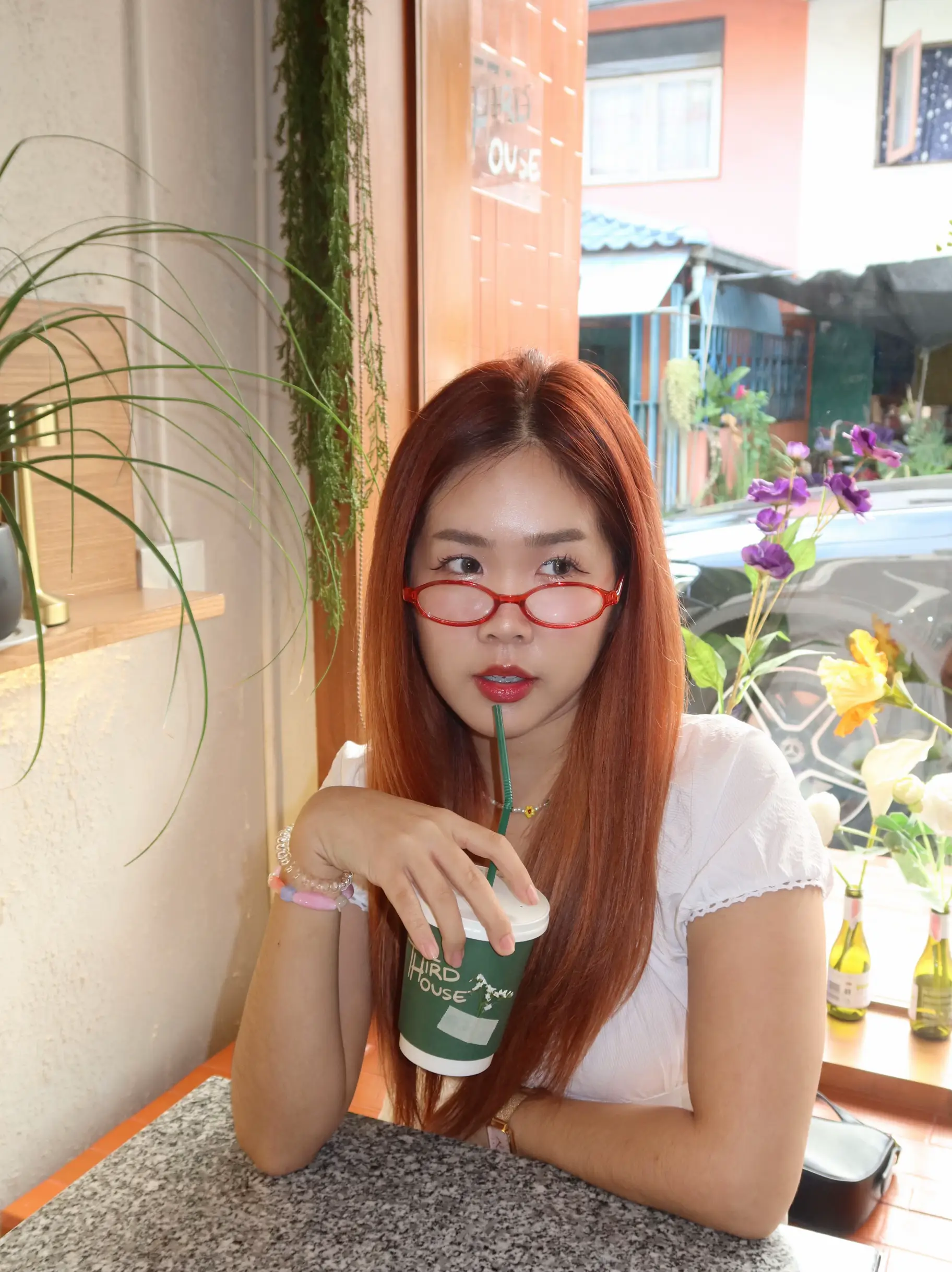 Third house cafe 💐 | แกลเลอรีที่โพสต์โดย mhauyypcr | Lemon8