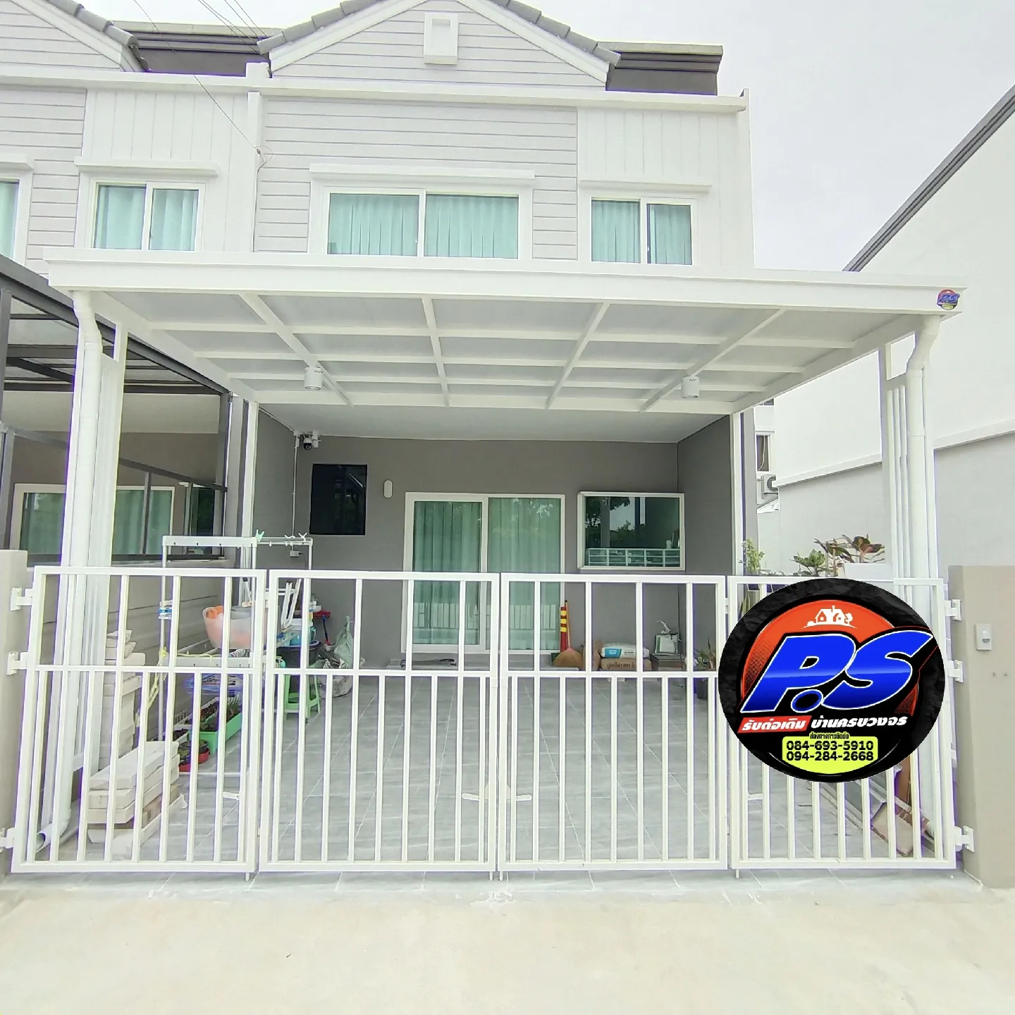 EP.5 | ต่อเติมหลังคางบประหยัด + กระเบื้องโรงรถ | แกลเลอรีที่โพสต์โดย NTM.B | Lemon8