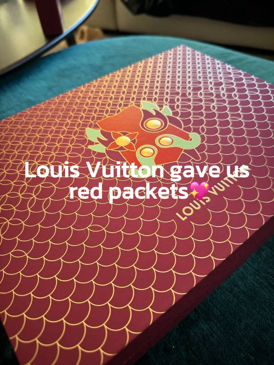 Louis Vuitton & Gucci gave us red packets💖 | Gallery posted by ...