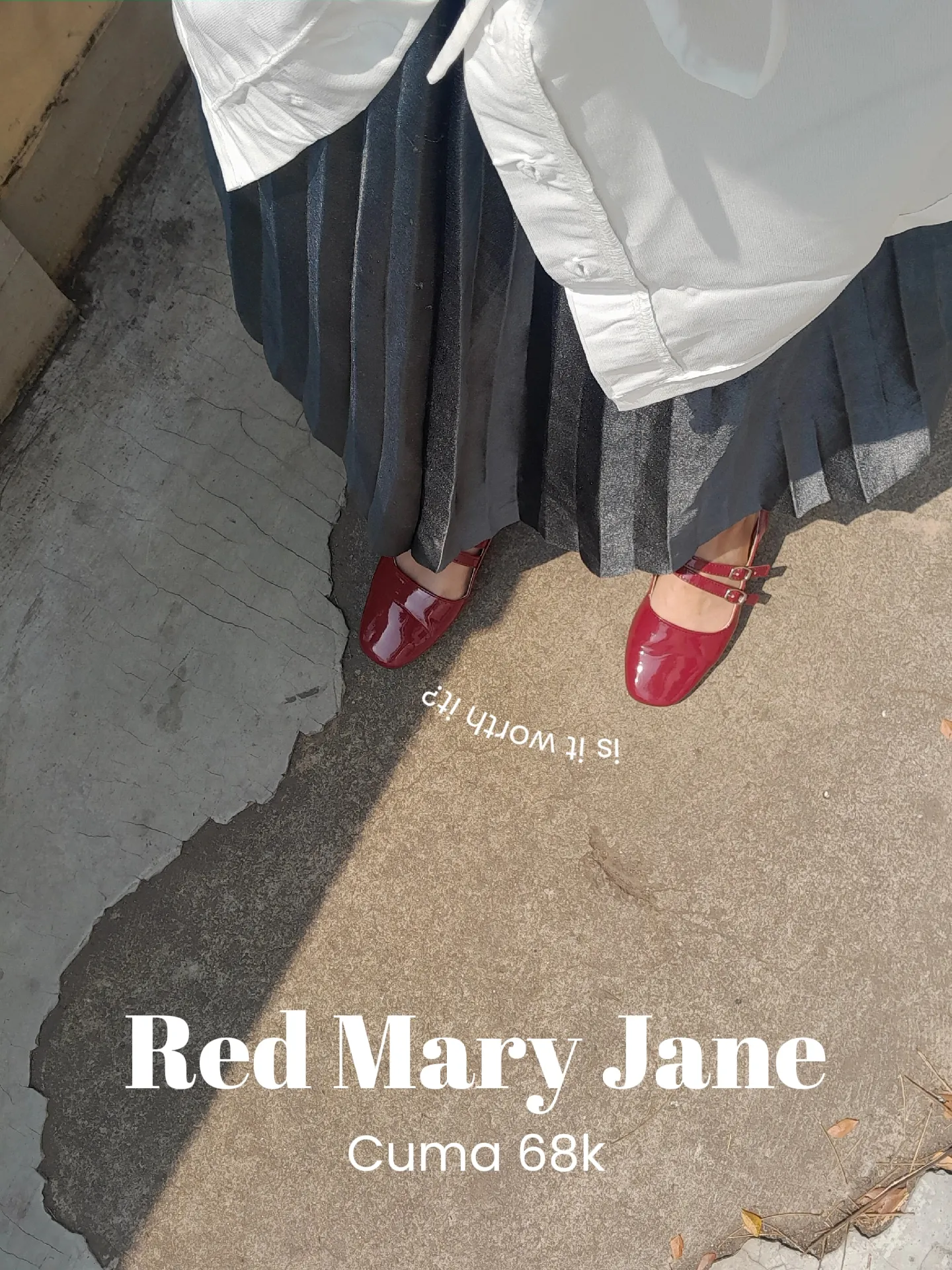Red Mary Jane | Galeri diposting oleh Cider Girl | Lemon8