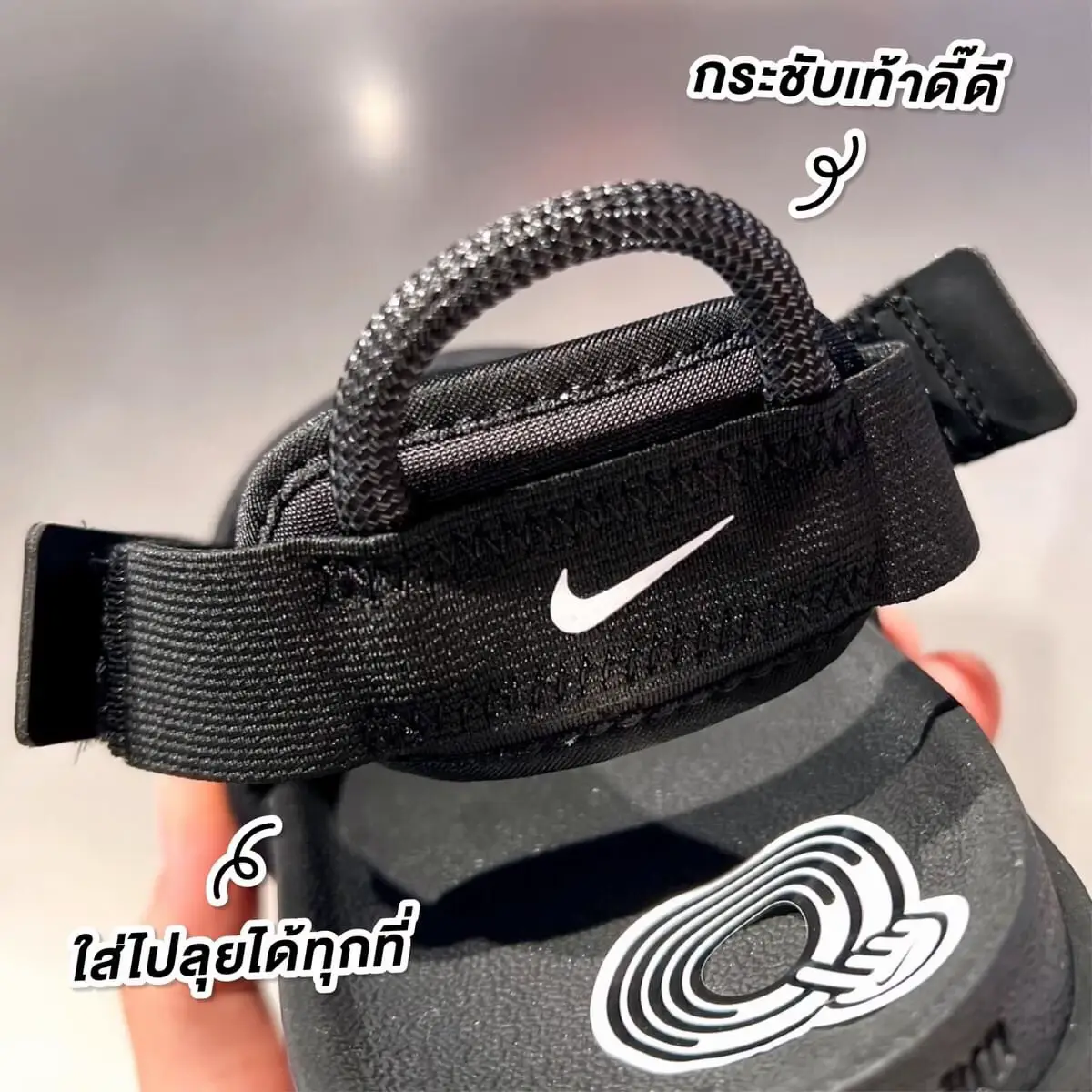 NIKE Review Featured Logo Strappy Heels🖤 | Gallery posted by Sale Here ...