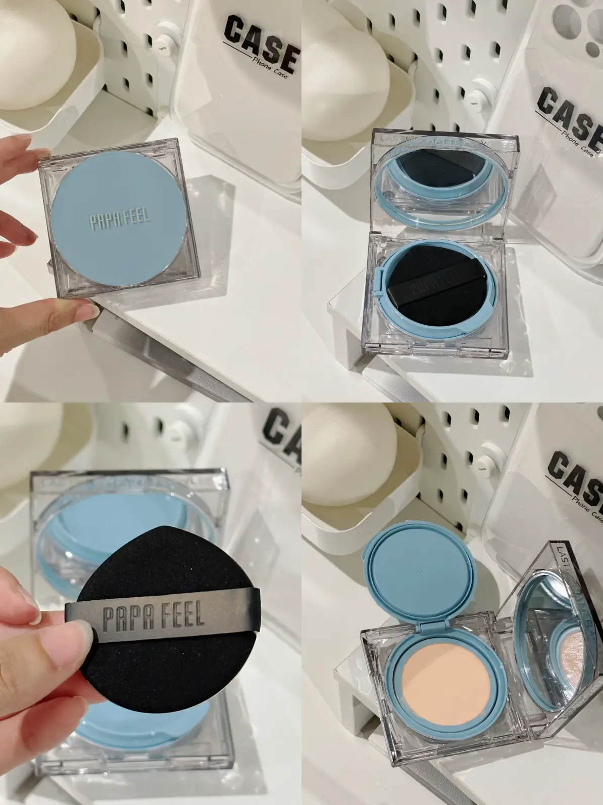 PAPA FEEL | รีวิวคุชชันตัวใหม่ ตลับน่าร้ากก 🩵☁️💋 | แกลเลอรีที่โพสต์โดย ...