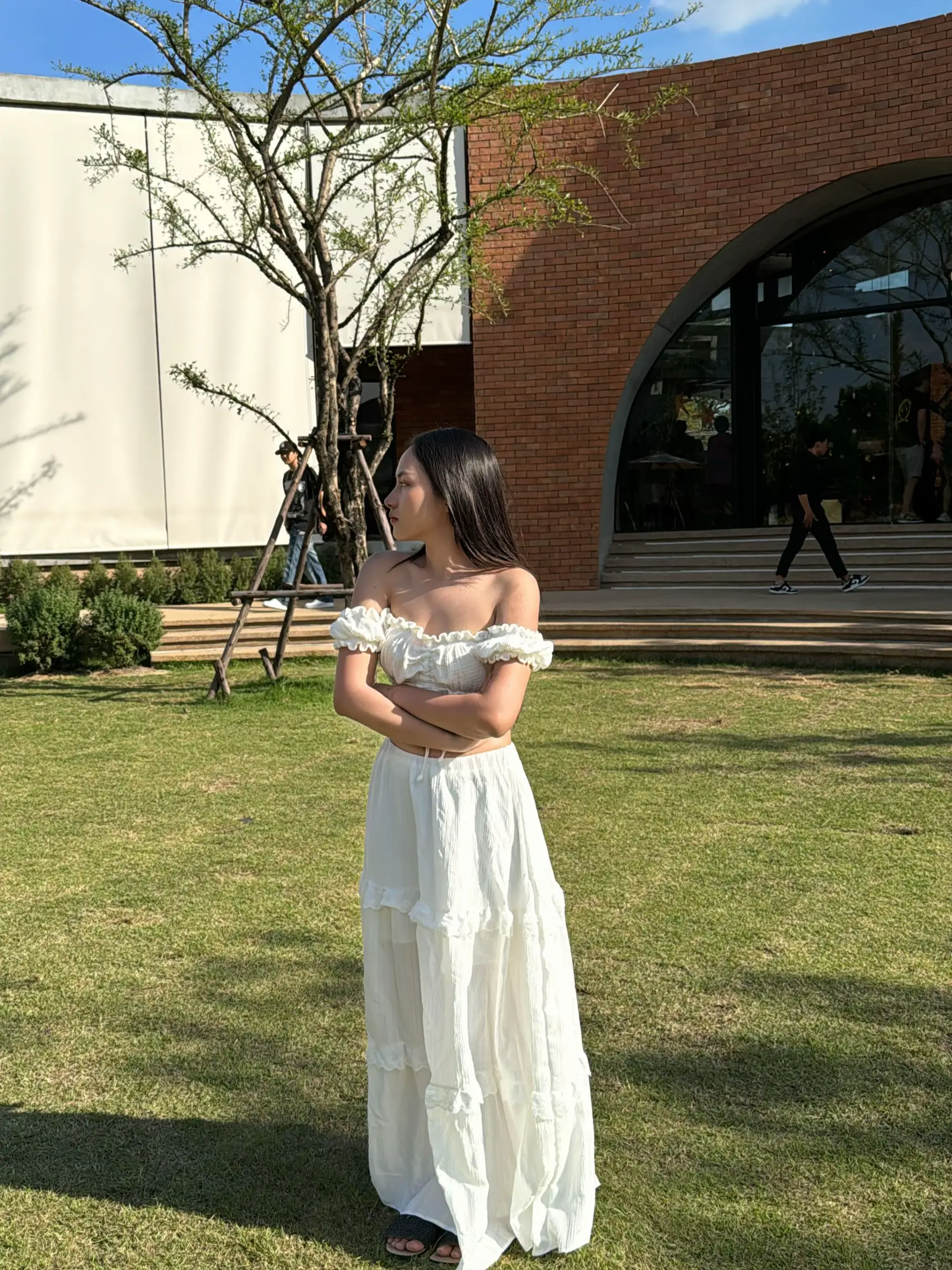 Dawn to Dusk BKK คาเฟ่ย่านถนนกรุงเทพกรีฑา☕🍫🤍 | แกลเลอรีที่โพสต์โดย Kanink | Lemon8