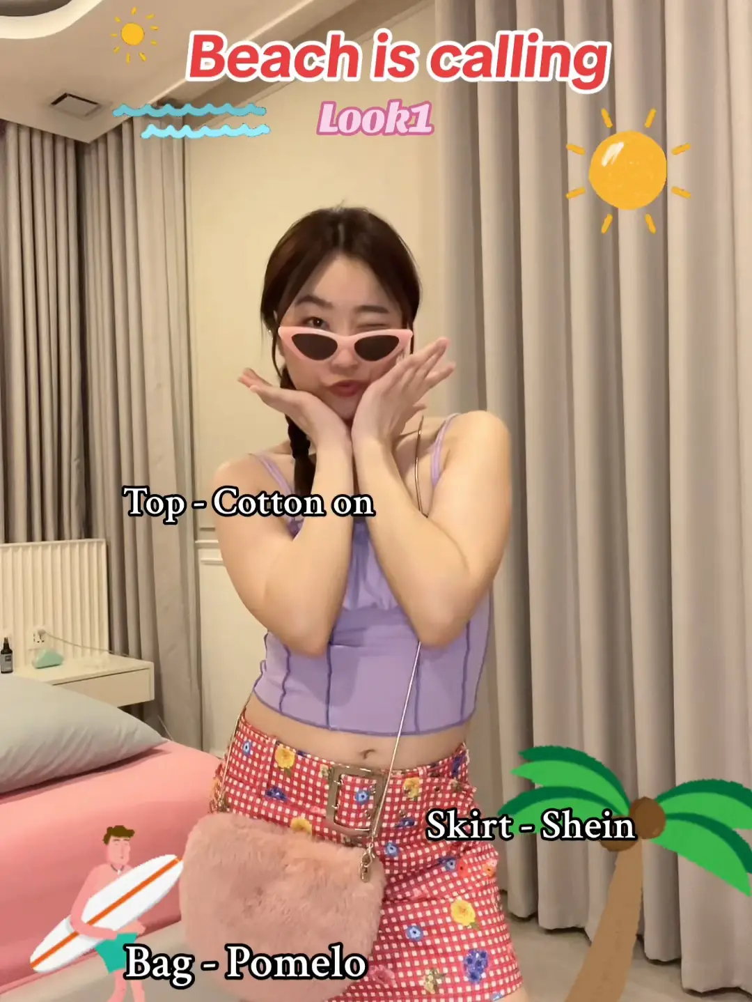 Beach is calling📞☀️ ไอเดียแต่งตัวไปเที่ยวทะเล 🏖️ | วิดีโอที่เผยแพร่โดย kukkick | Lemon8