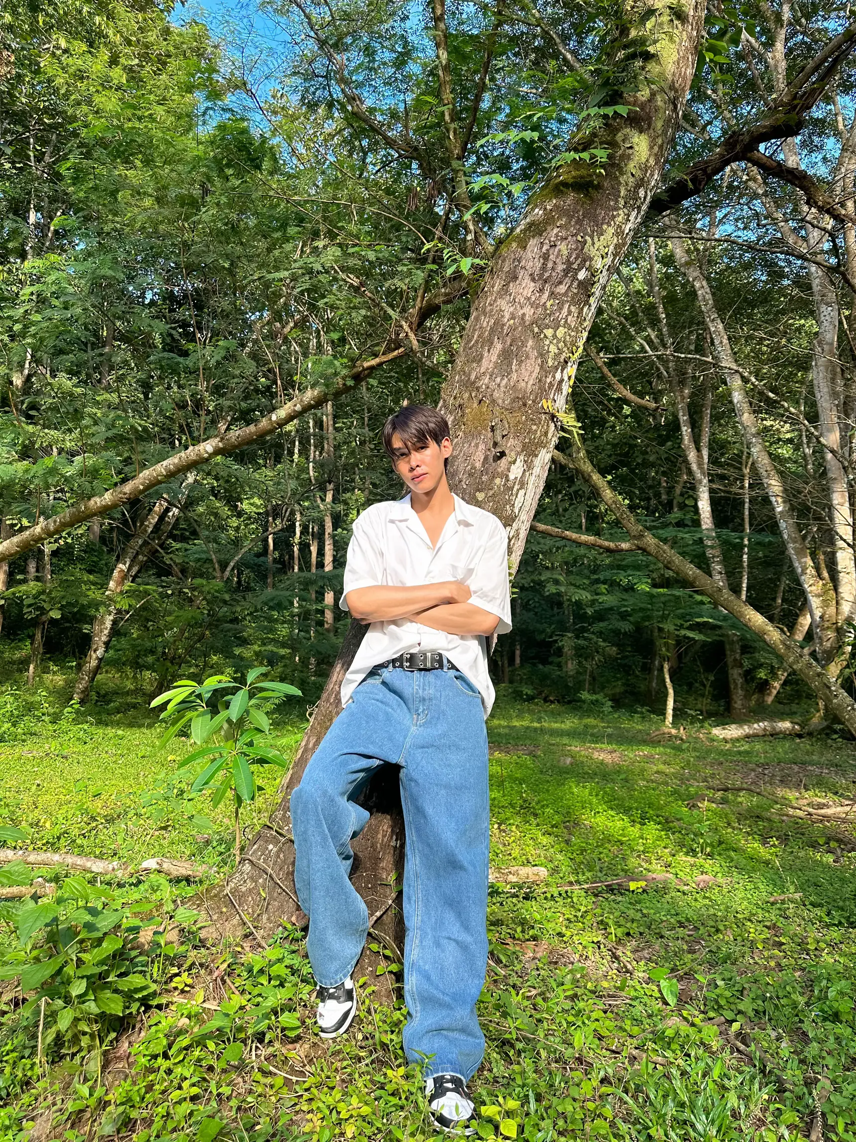 แต่งตัวง่ายๆ เสื้อเชิ้ต + กางเกงยีนส์ | แกลเลอรีที่โพสต์โดย Sakarin ...