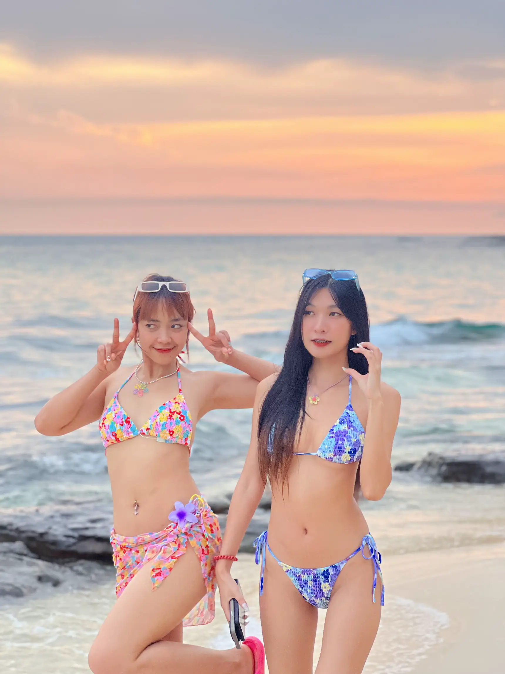 ไอเดีย! ใส่ชุดแมทกับเพื่อนต้อนรับSummer🏝 | แกลเลอรีที่โพสต์โดย B💐 | Lemon8