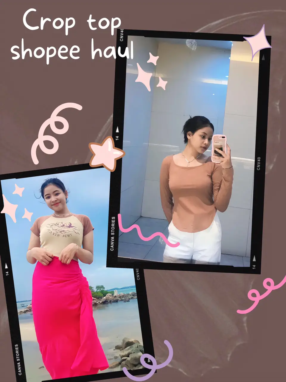 Rekomendasi crop top di shopee cocok untuk remaja | Galeri diposting ...