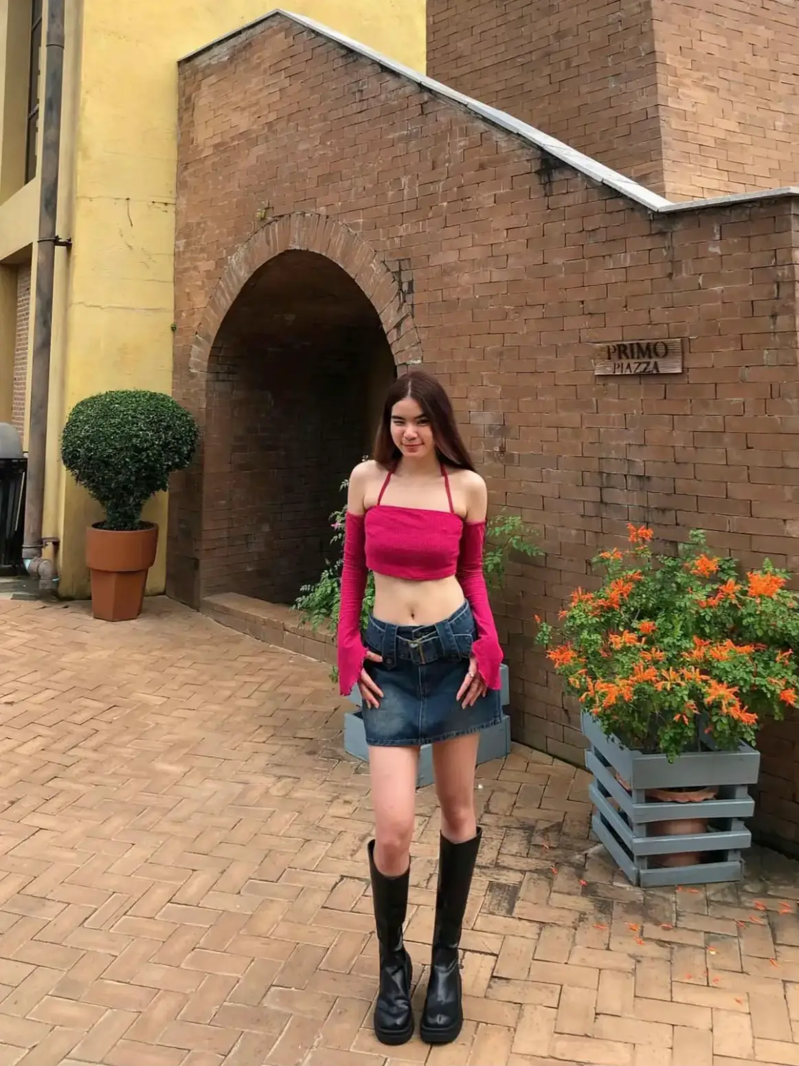 Outfits with Boots 👢🦋 | แกลเลอรีที่โพสต์โดย Pim.miii | Lemon8