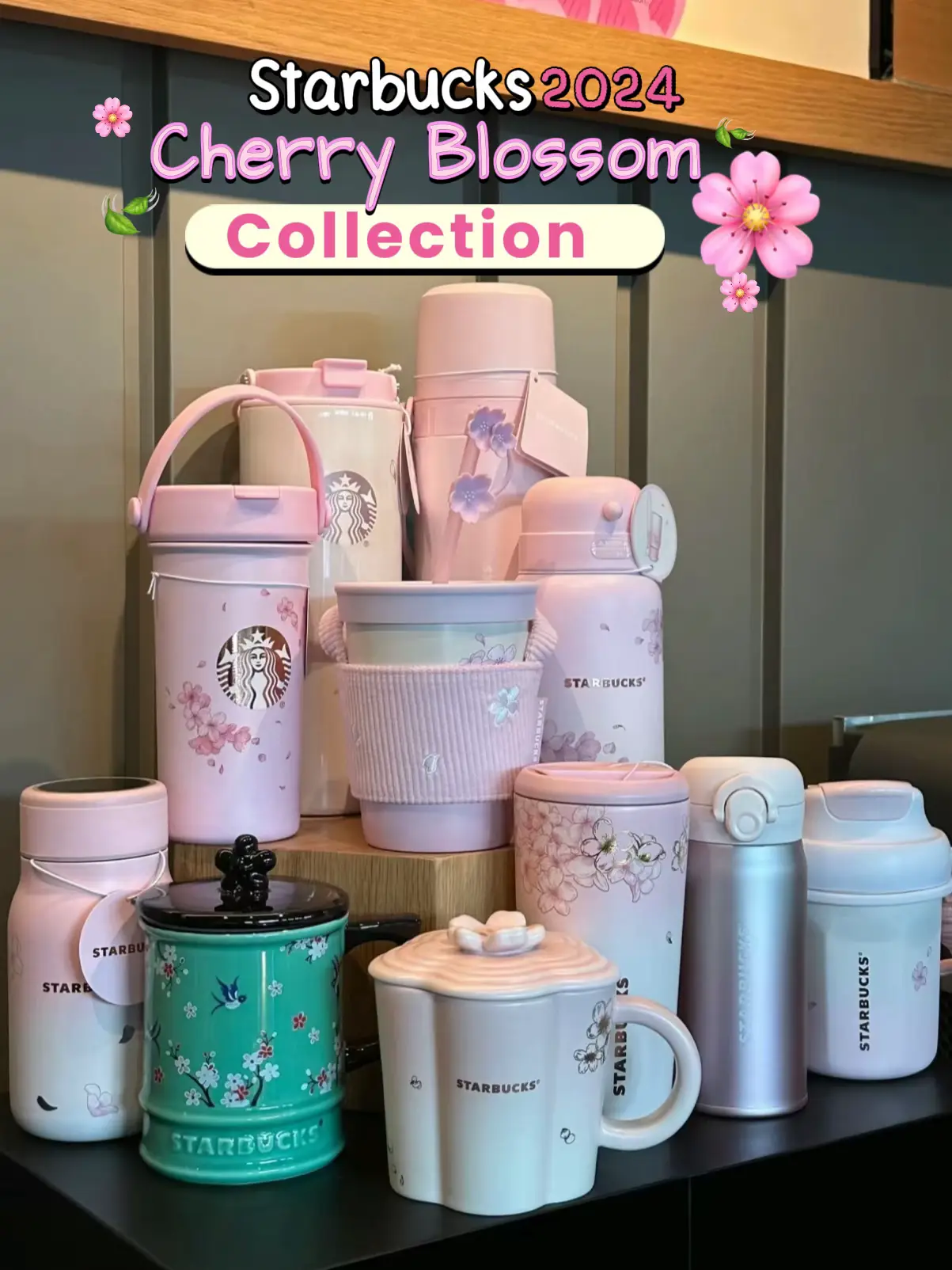 Starbucks Cherry Blossom Collection 24🌸 | แกลเลอรีที่โพสต์โดย 𝗔𝗣𝗣𝗟𝗘 𝗞𝗧 ...