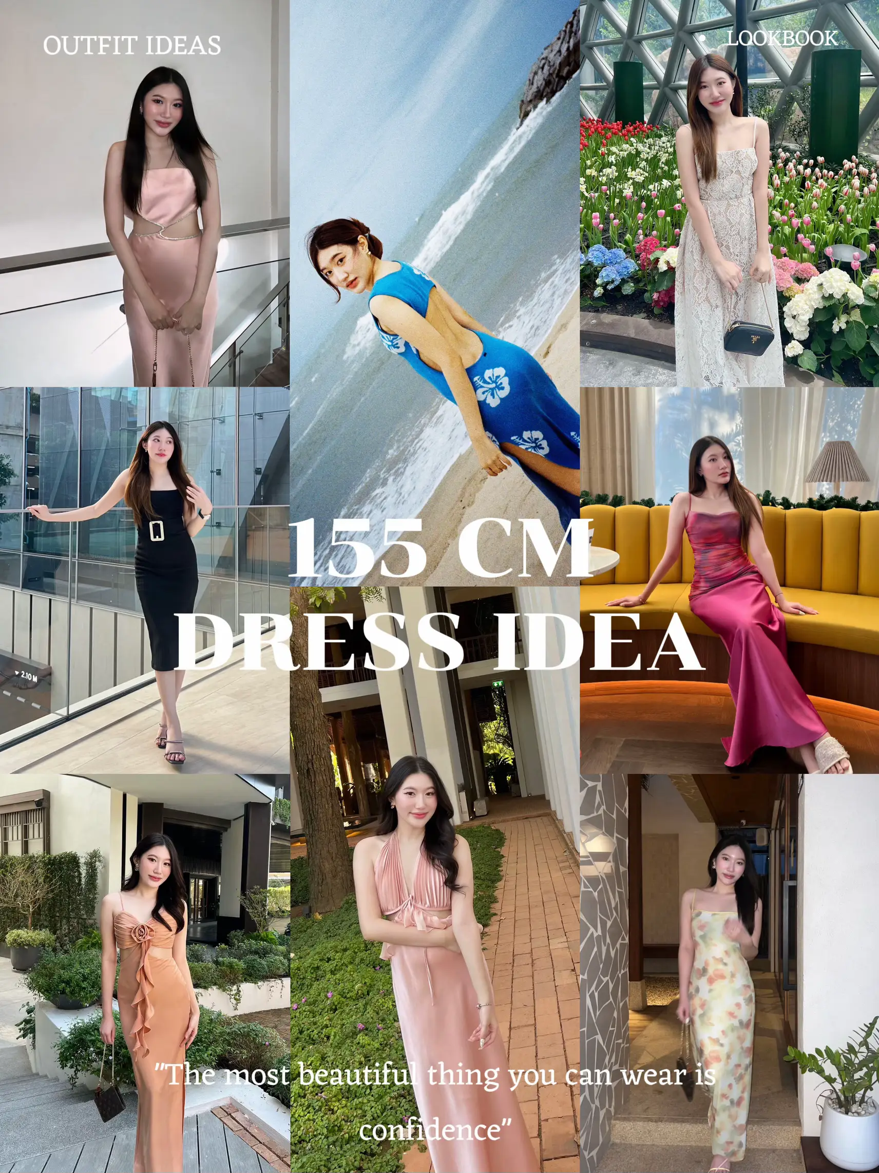 155 cm girl dress idea👗🎀 | แกลเลอรีที่โพสต์โดย chuty | Lemon8