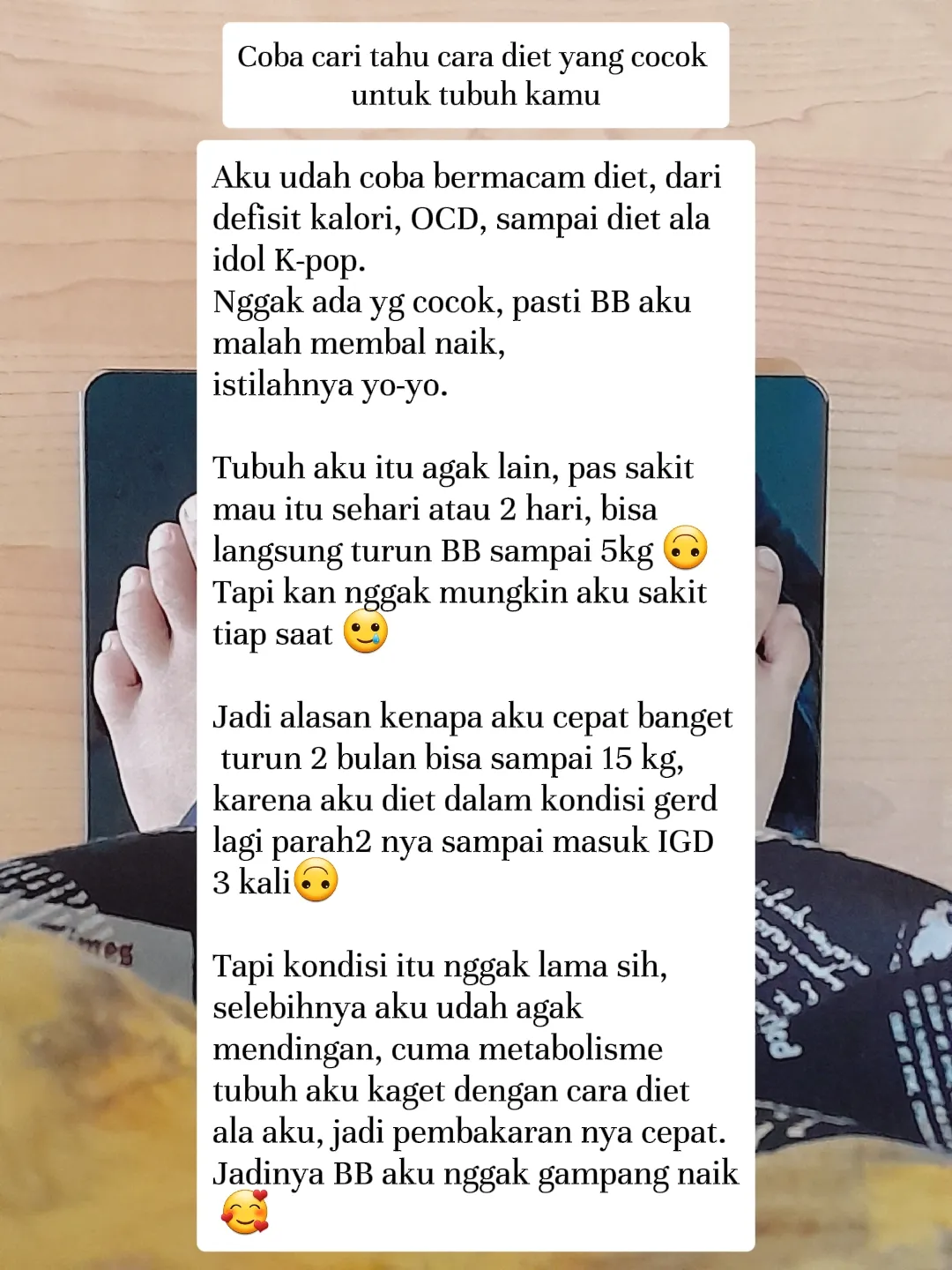 Tips diet turun 20kg | Galeri diposting oleh dear daisy ♡ | Lemon8