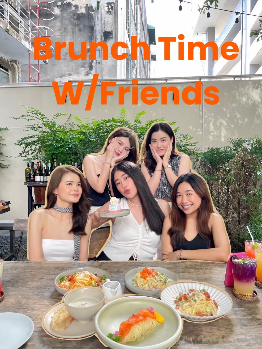 Brunch Time w/Friends🥓🥗🍝 | แกลเลอรีที่โพสต์โดย Ning Nutsita | Lemon8