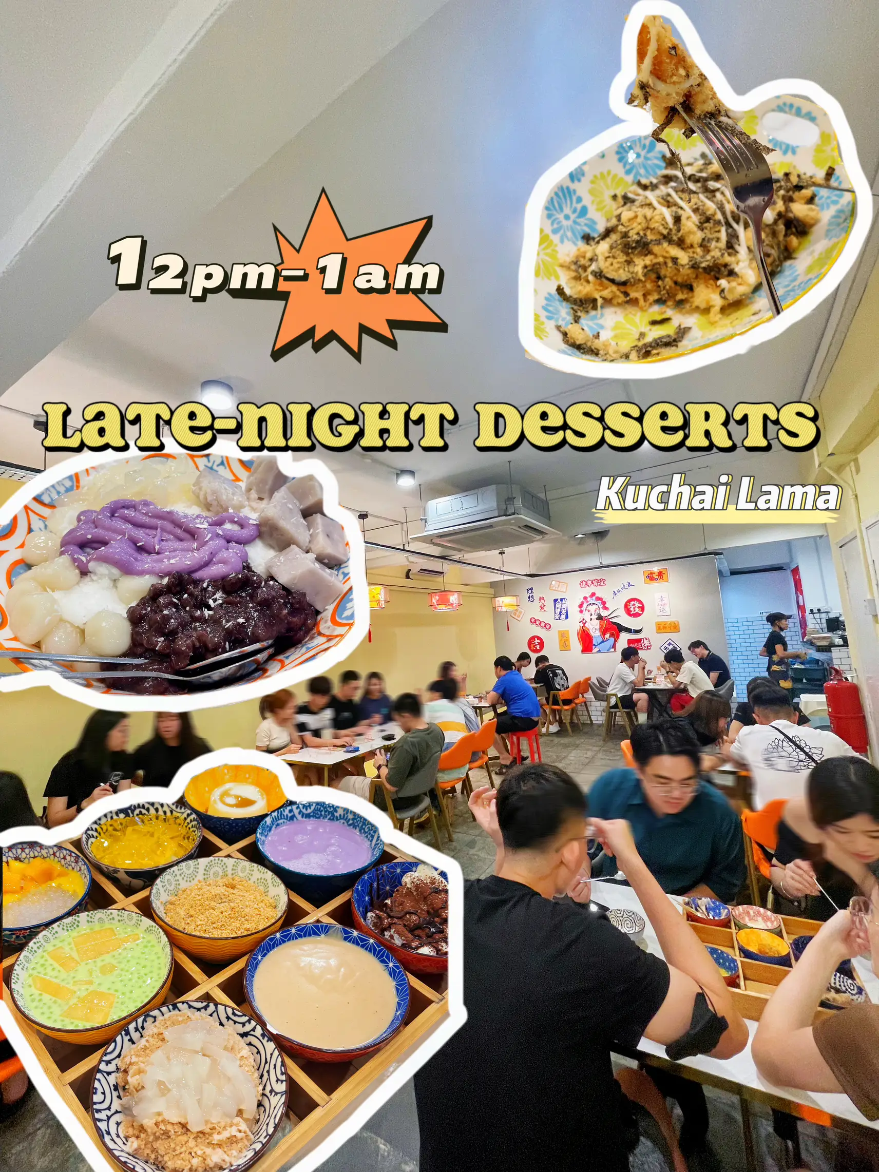 🇲🇾 Kuchai Lama’s late-night dessert 🍮 | Galeri disiarkan oleh Getbats | Lemon8