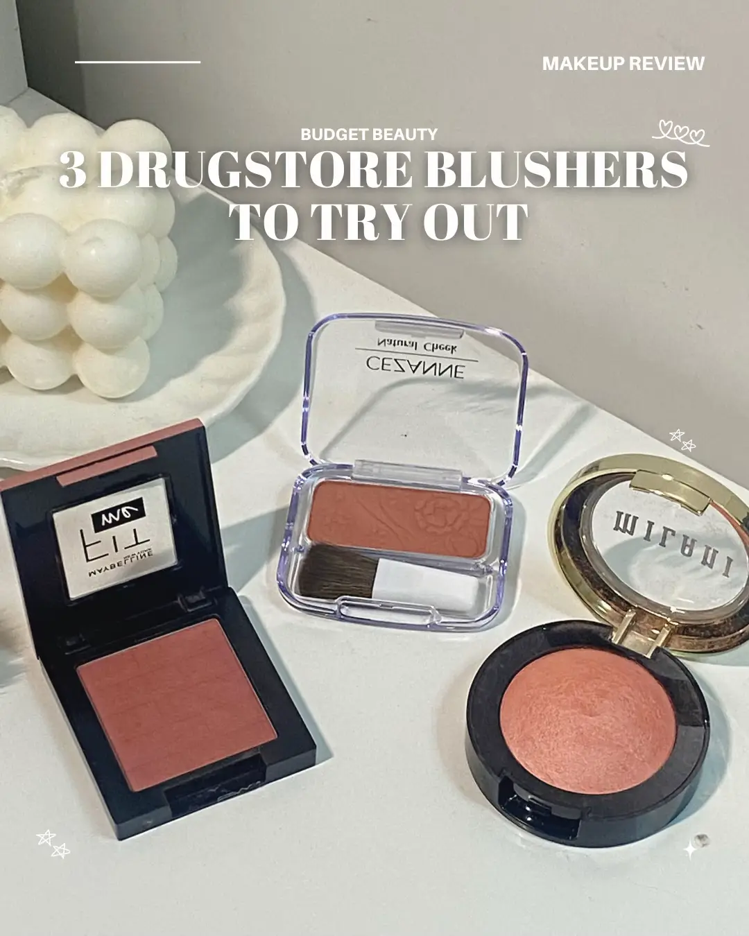 3 Must Have Drugstore Powder Blushers For