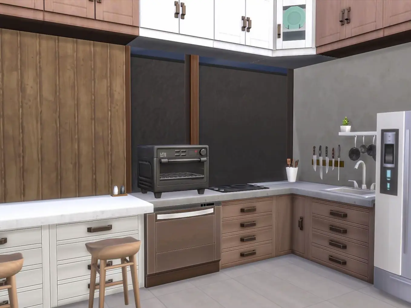 แจกบ้านเกม The Sims 4 : Cozy Minimal 🍃 | แกลเลอรีที่โพสต์โดย MayPJ | Lemon8