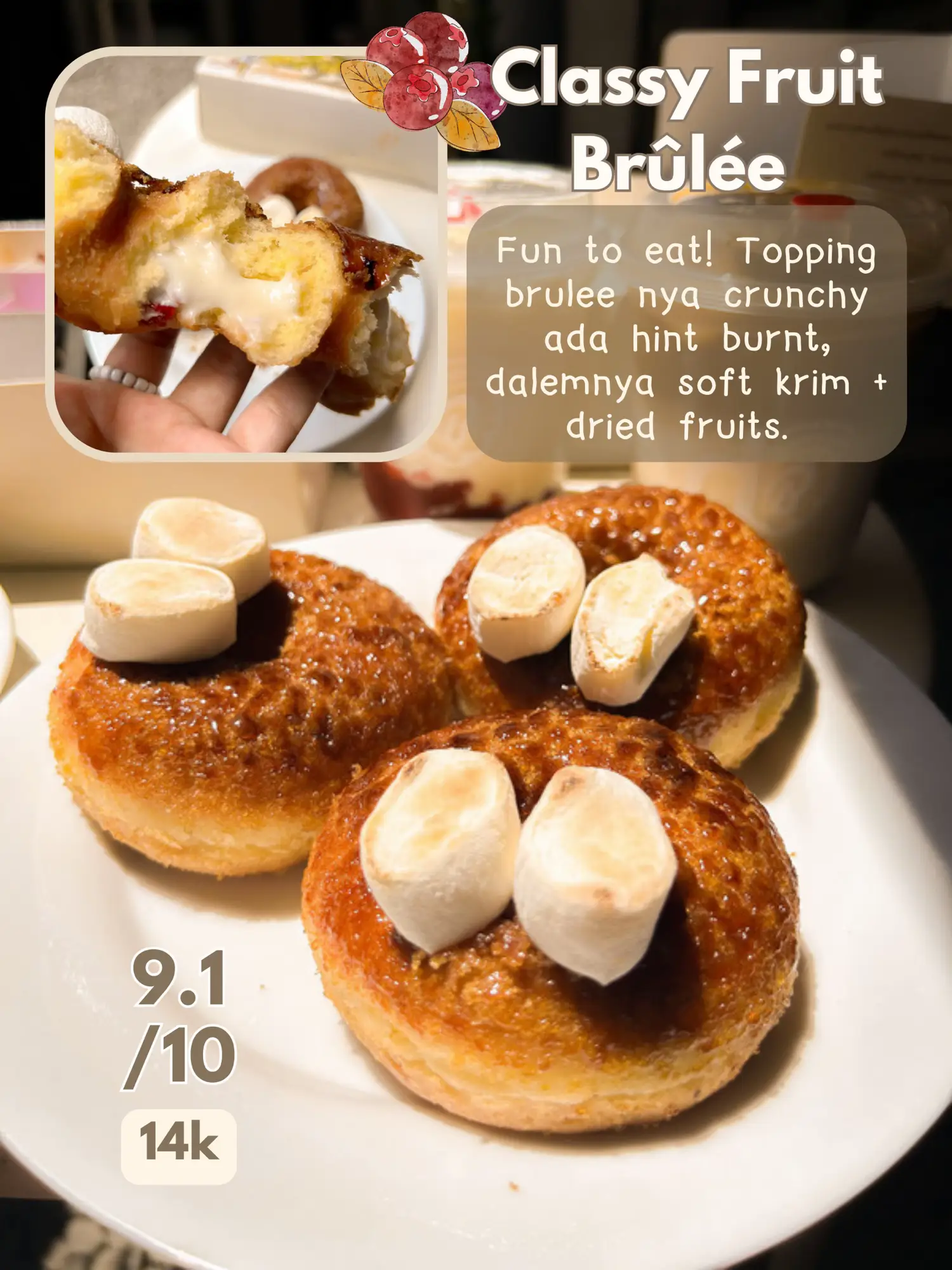 Rekomendasi Cafe Bandung: Donat Bahagia 🍩 | Galeri diposting oleh 🐡 ...